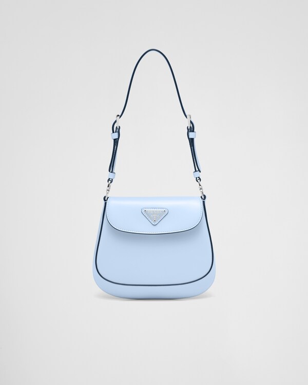 Celeste Prada Cleo Brushed Leather Mini Bag | PRADA