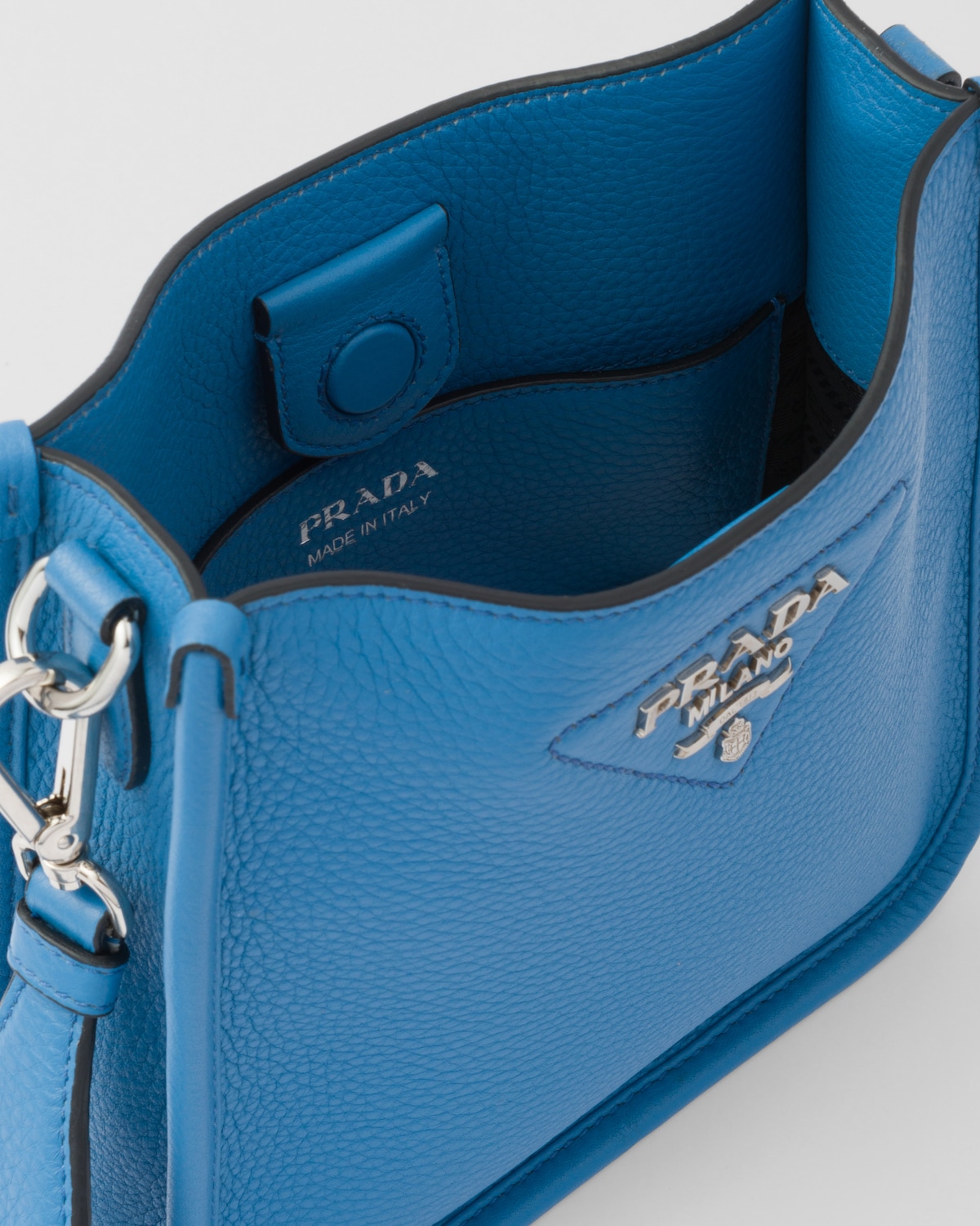 Wave Leather Mini Shoulder Bag | PRADA