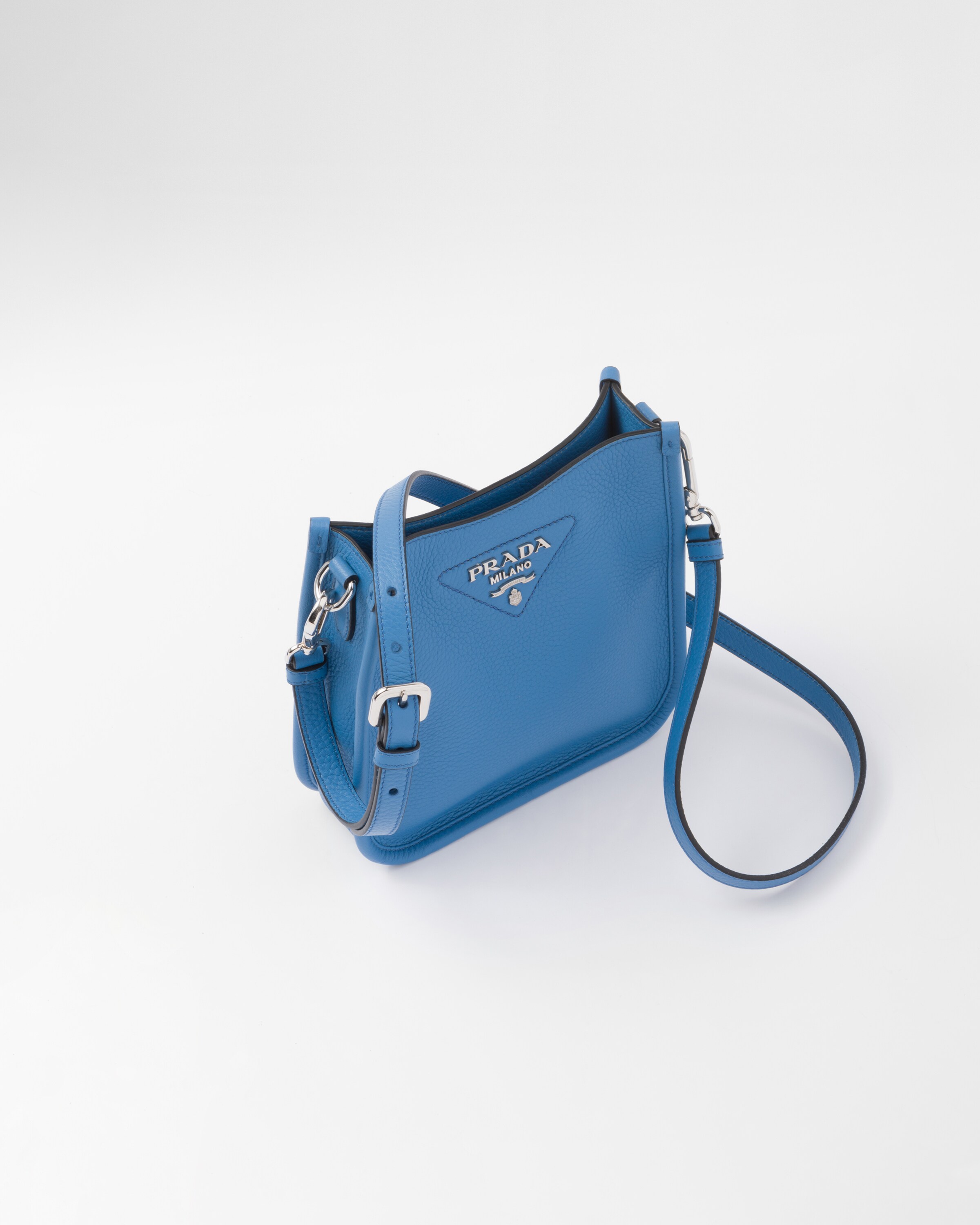 Wave Leather Mini Shoulder Bag | PRADA