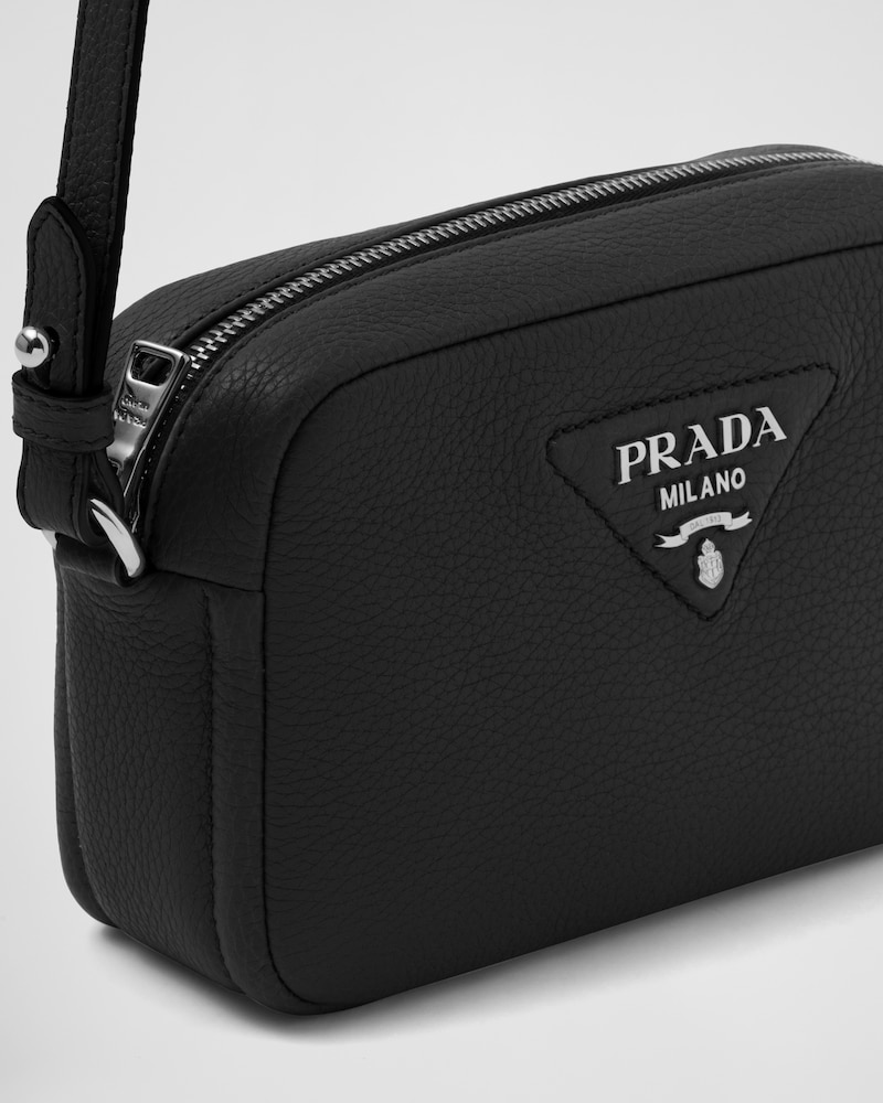 Black Small Leather Bag | PRADA