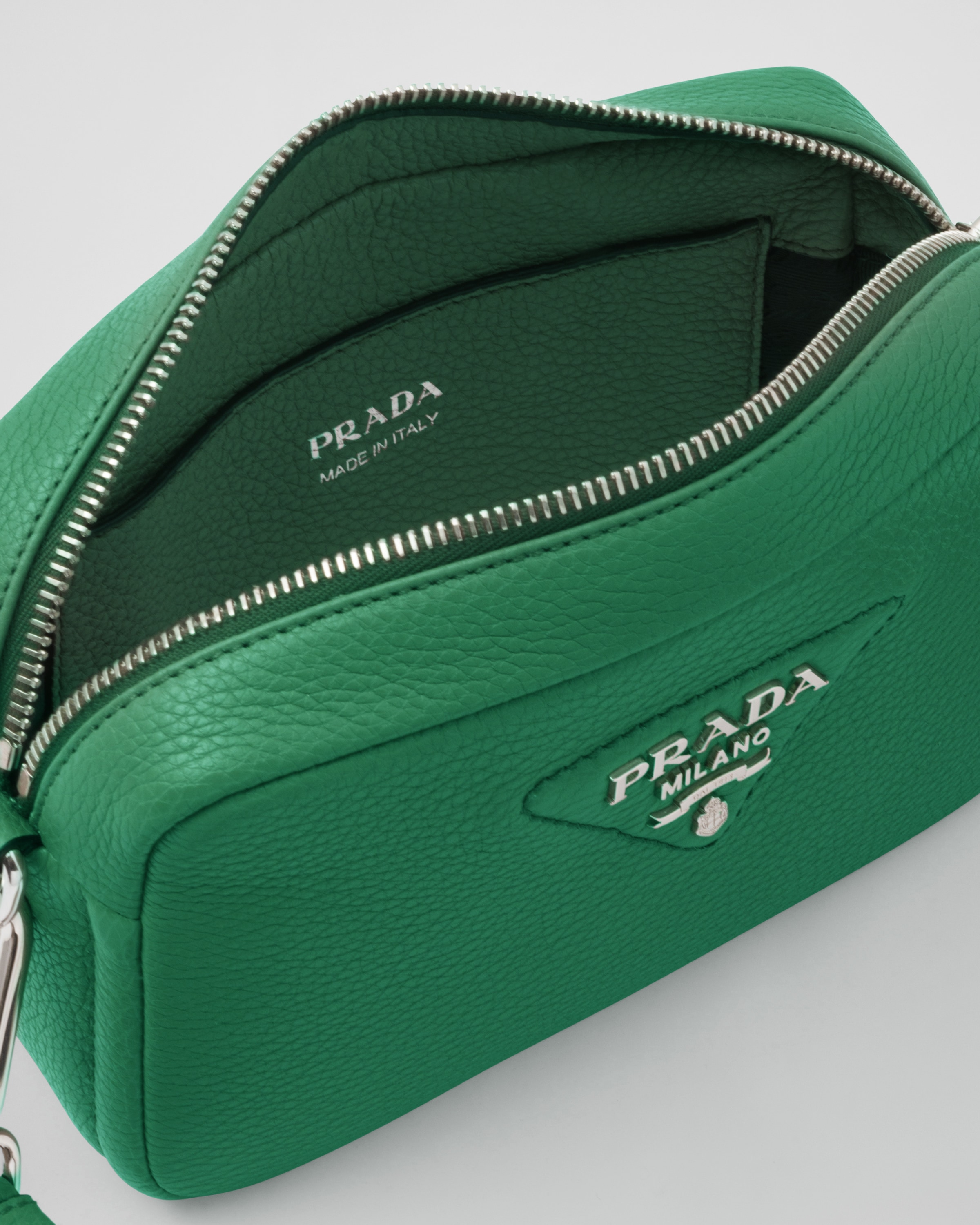 Green Small Leather Bag | PRADA