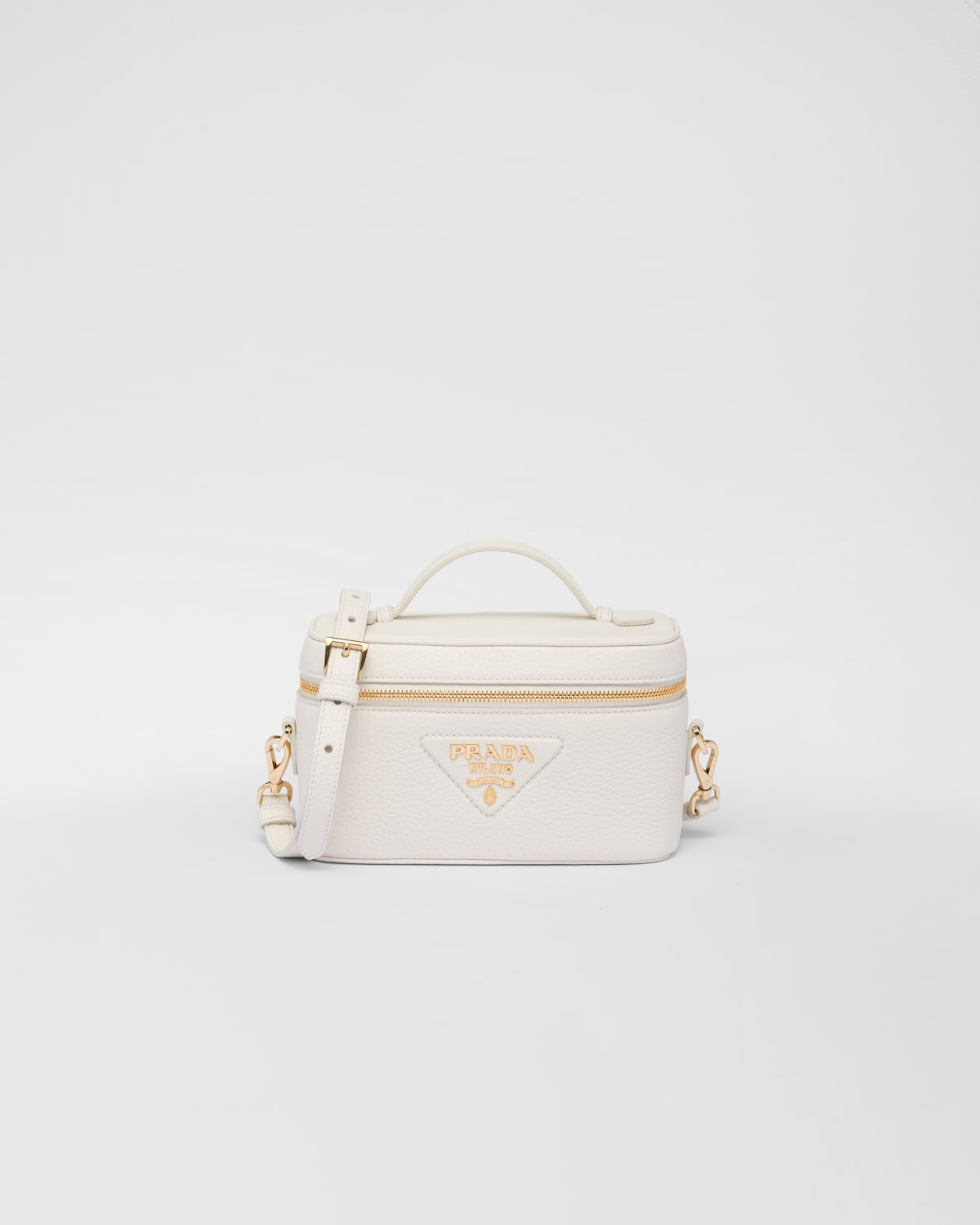 White Leather Mini-bag | PRADA
