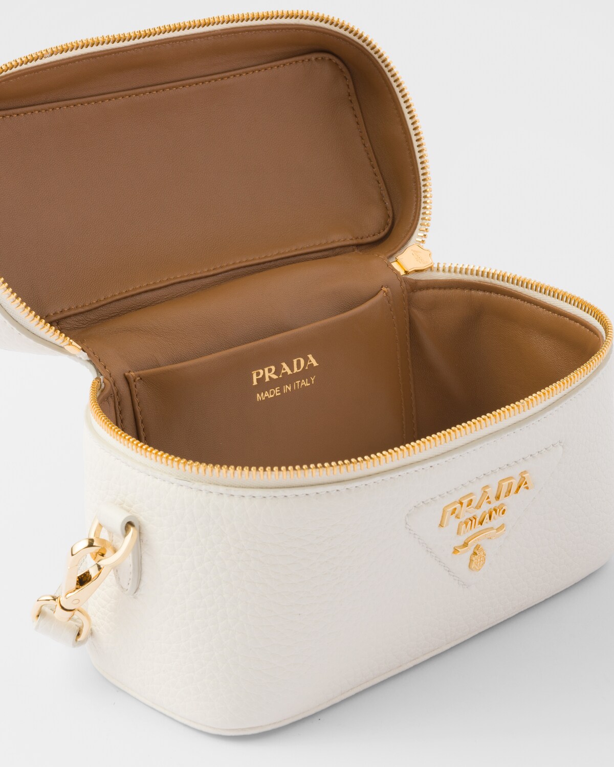 White Leather Mini-bag | PRADA