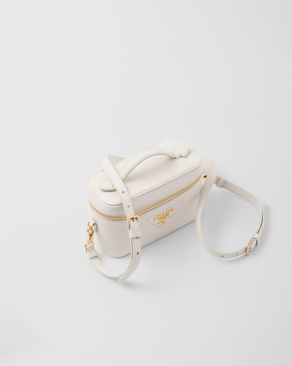 White Leather Mini-bag | PRADA