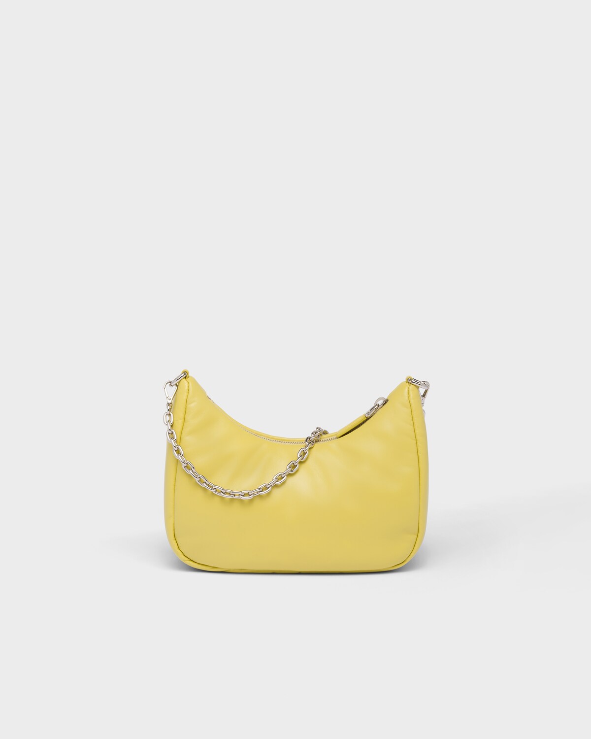 Citron Yellow Padded Nappa-leather Prada Re-edition 2005 Shoulder Bag ...