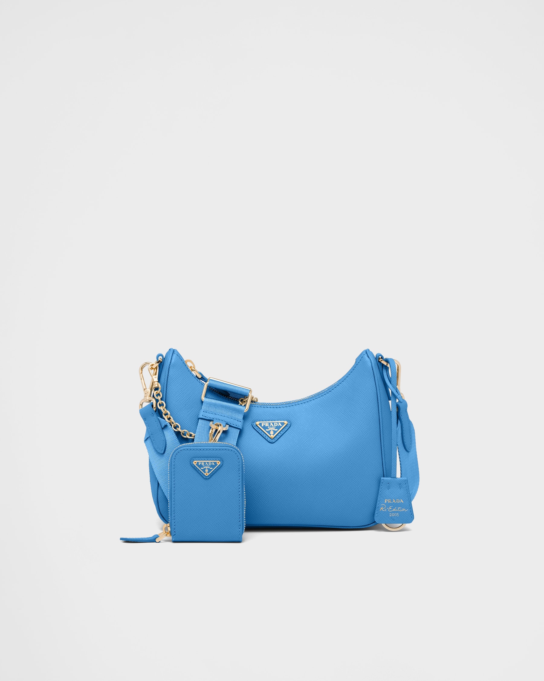 Wave Prada Re-edition 2005 Saffiano Leather Bag | PRADA