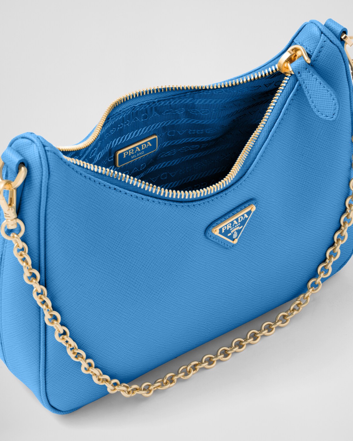 Wave Prada Re-edition 2005 Saffiano Leather Bag | PRADA