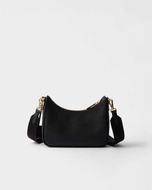 Black Prada Re-Edition 2005 Saffiano leather bag | Prada