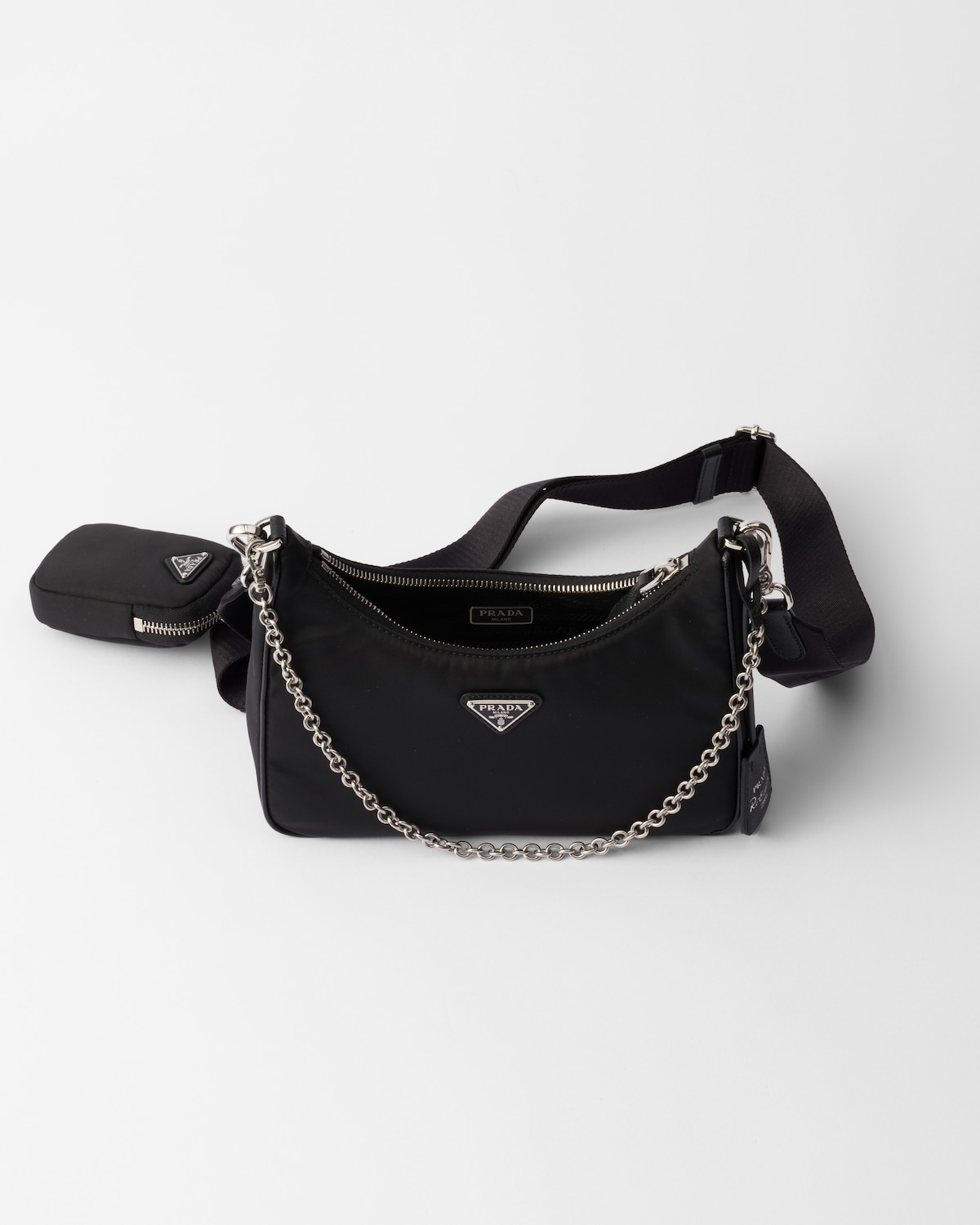 Black Prada Re Edition 2005 Re Nylon Bag Prada