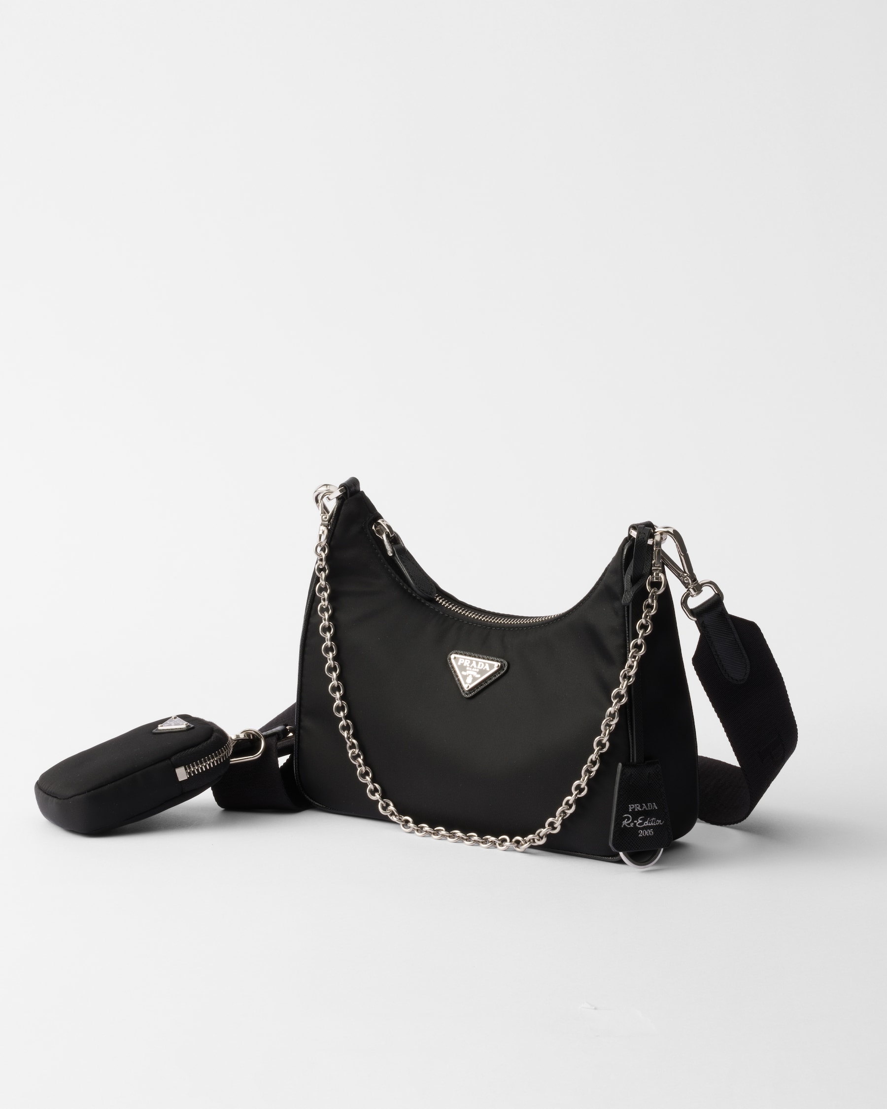 Black Prada Re Edition 2005 Re Nylon Bag Prada