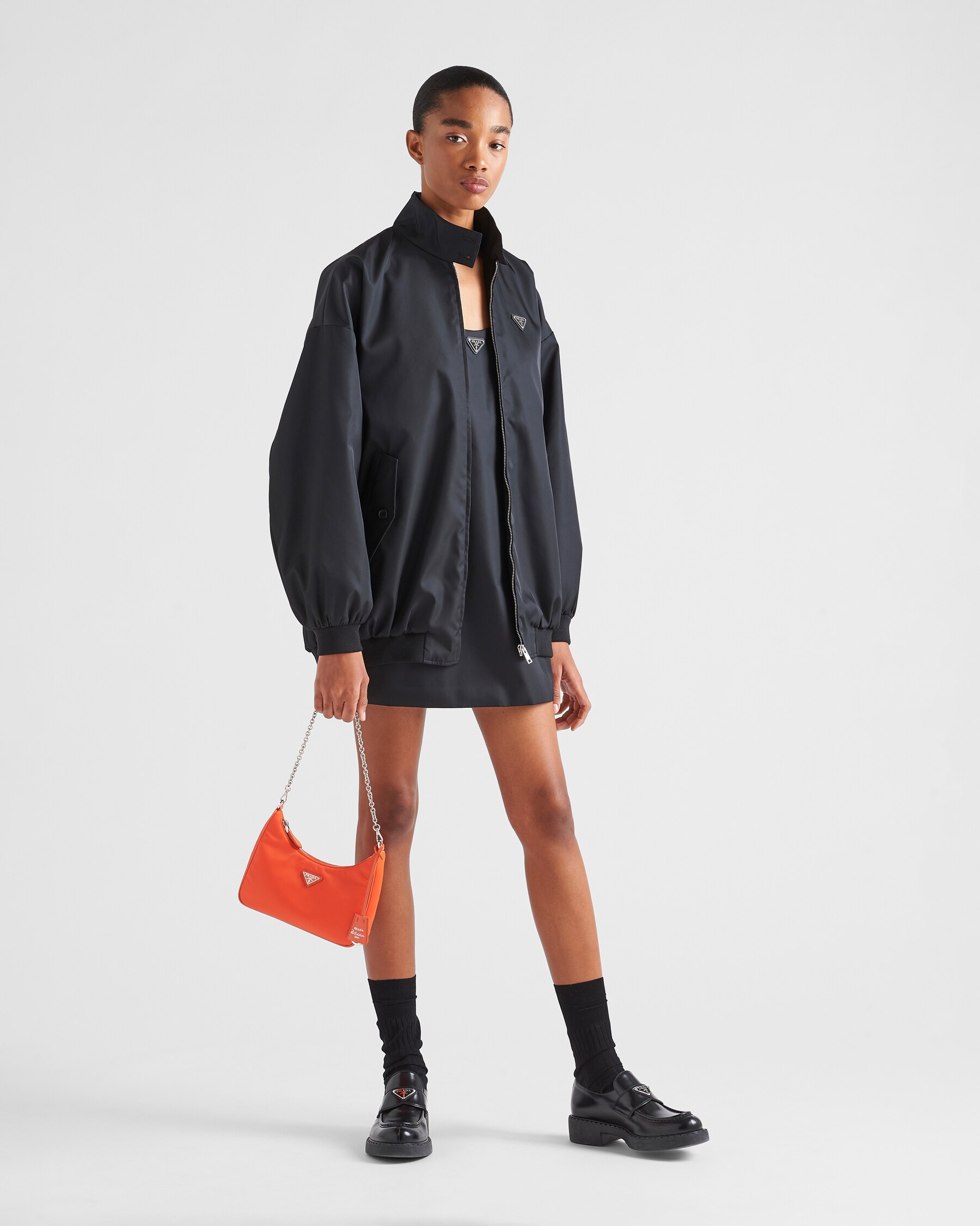 Orange Prada Re-edition 2005 Re-nylon Bag | PRADA