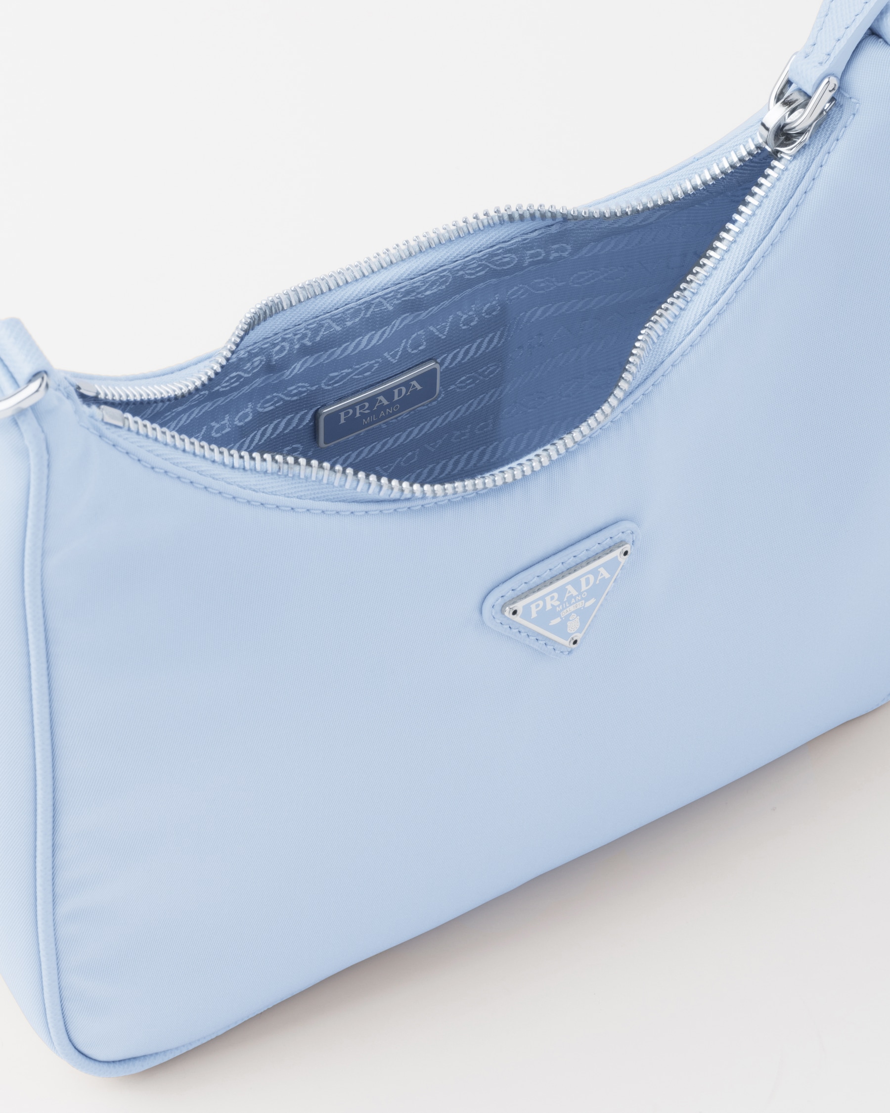 Light Blue Prada Re-edition 2005 Re-nylon Bag | PRADA