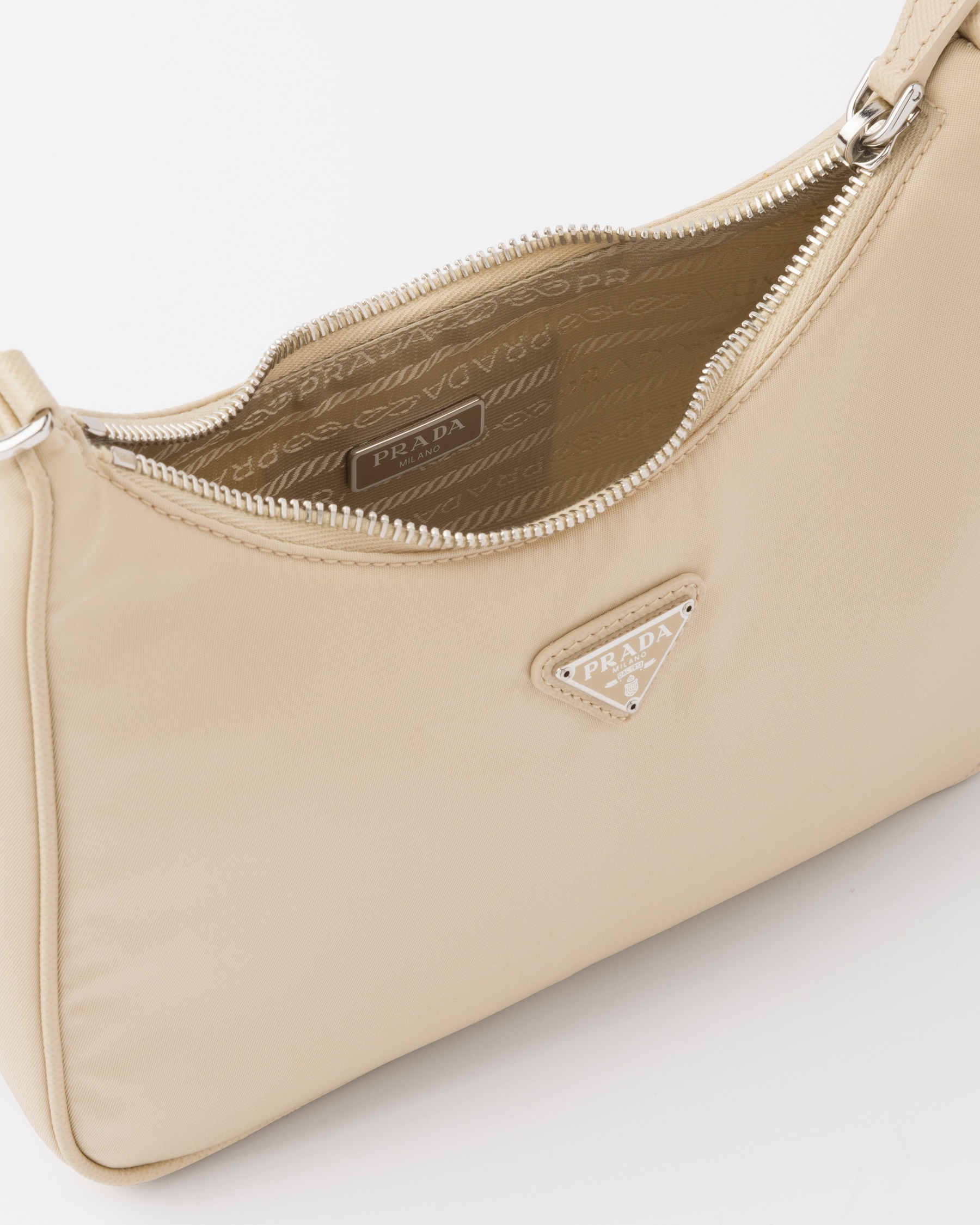 Desert Beige Prada Re-edition 2005 Re-nylon Bag | PRADA
