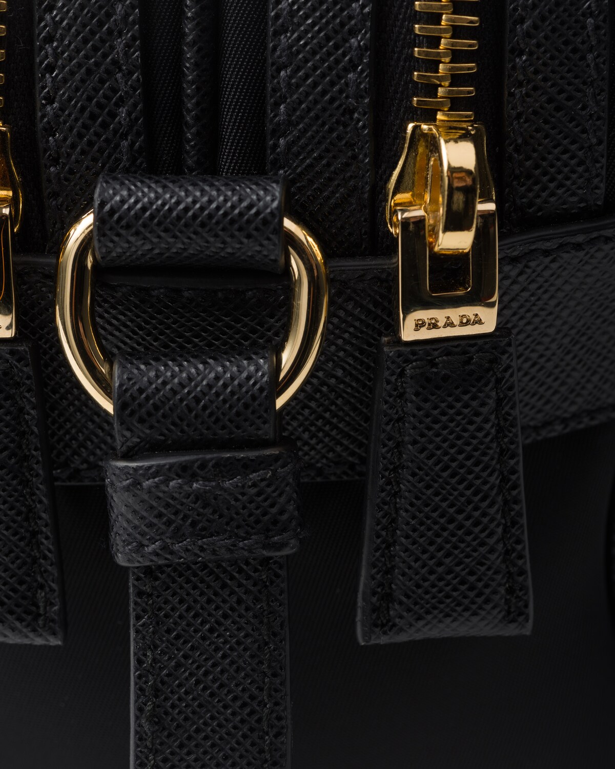 Black Prada Re-edition 1978 Re-nylon And Saffiano Leather Mini Shoulder ...