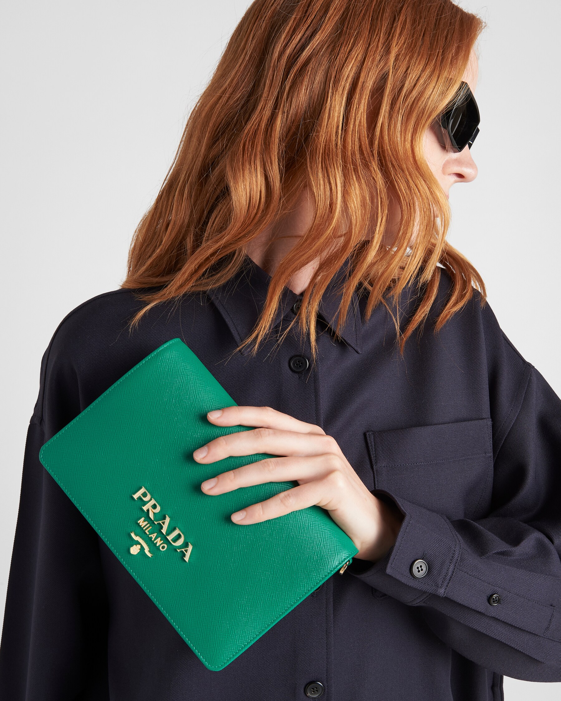 Mango Saffiano Leather Mini Bag | PRADA