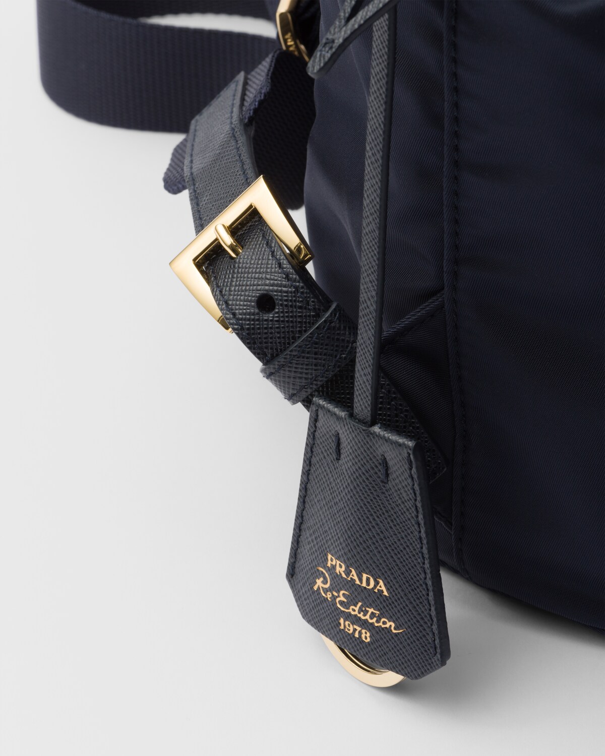Blue Prada Re-edition 1978 Small Re-nylon Backpack | PRADA