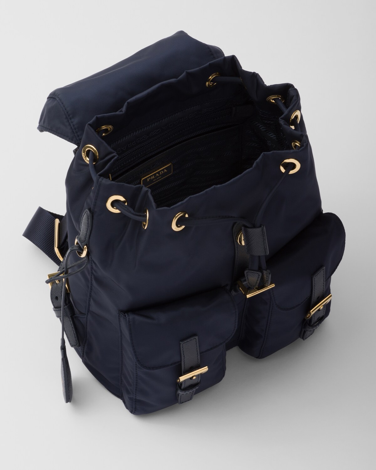 Blue Prada Re-edition 1978 Small Re-nylon Backpack | PRADA