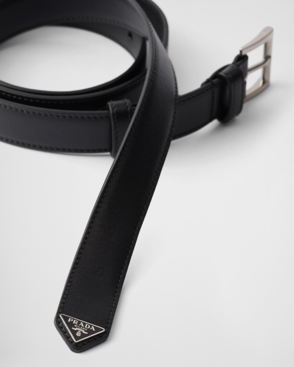 Black Leather Belt | PRADA