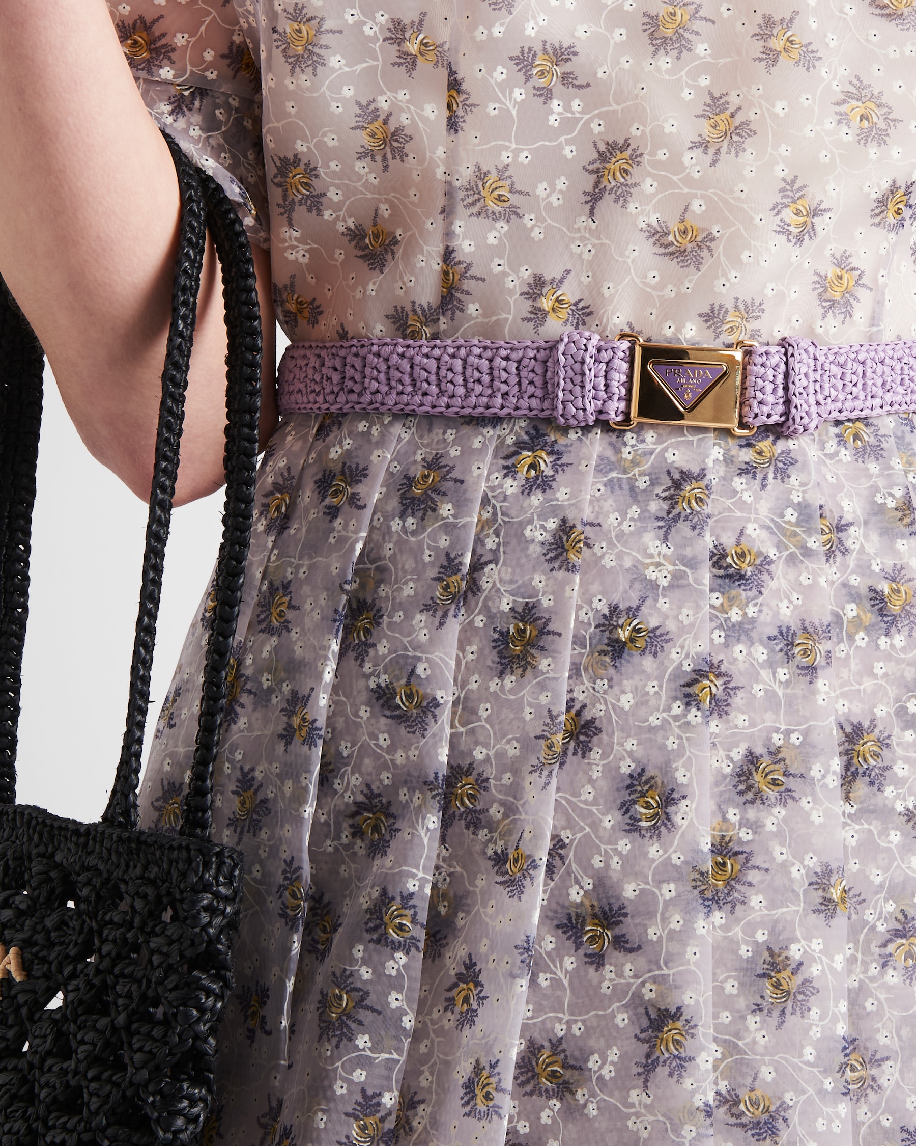 Lily Crochet Belt | PRADA