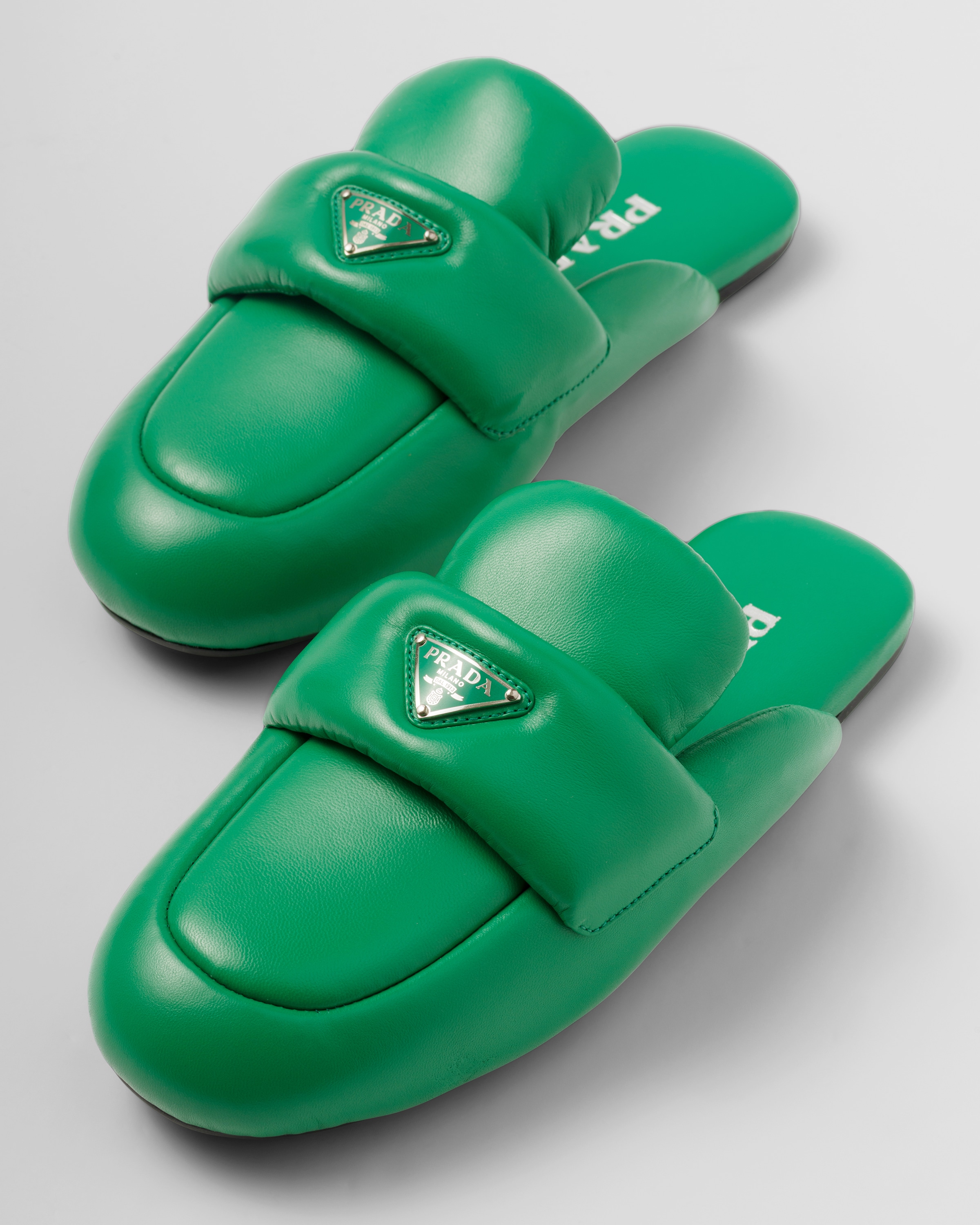 Sabot Soft in nappa imbottita Mango | Prada