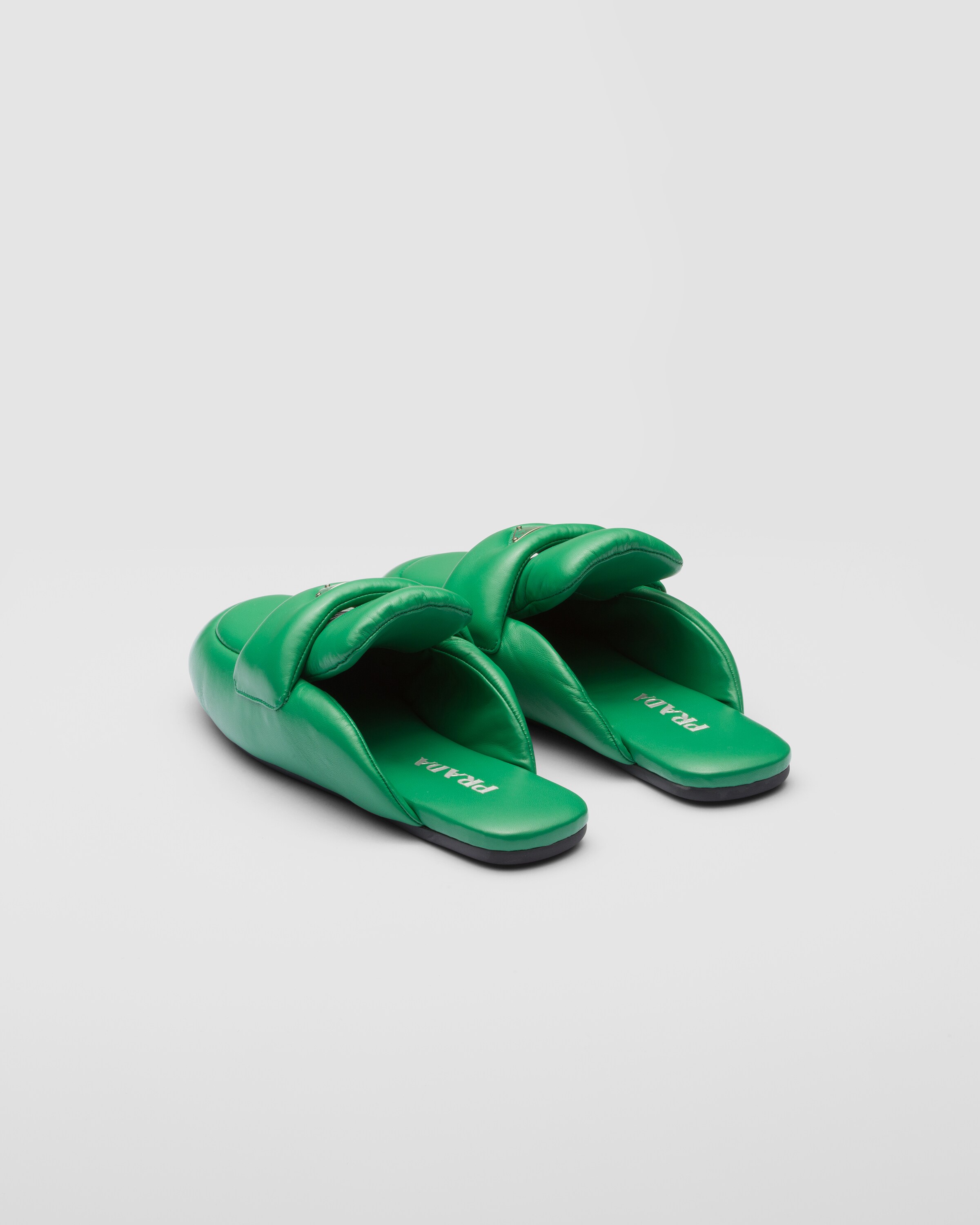 Sabot Soft in nappa imbottita Mango | Prada
