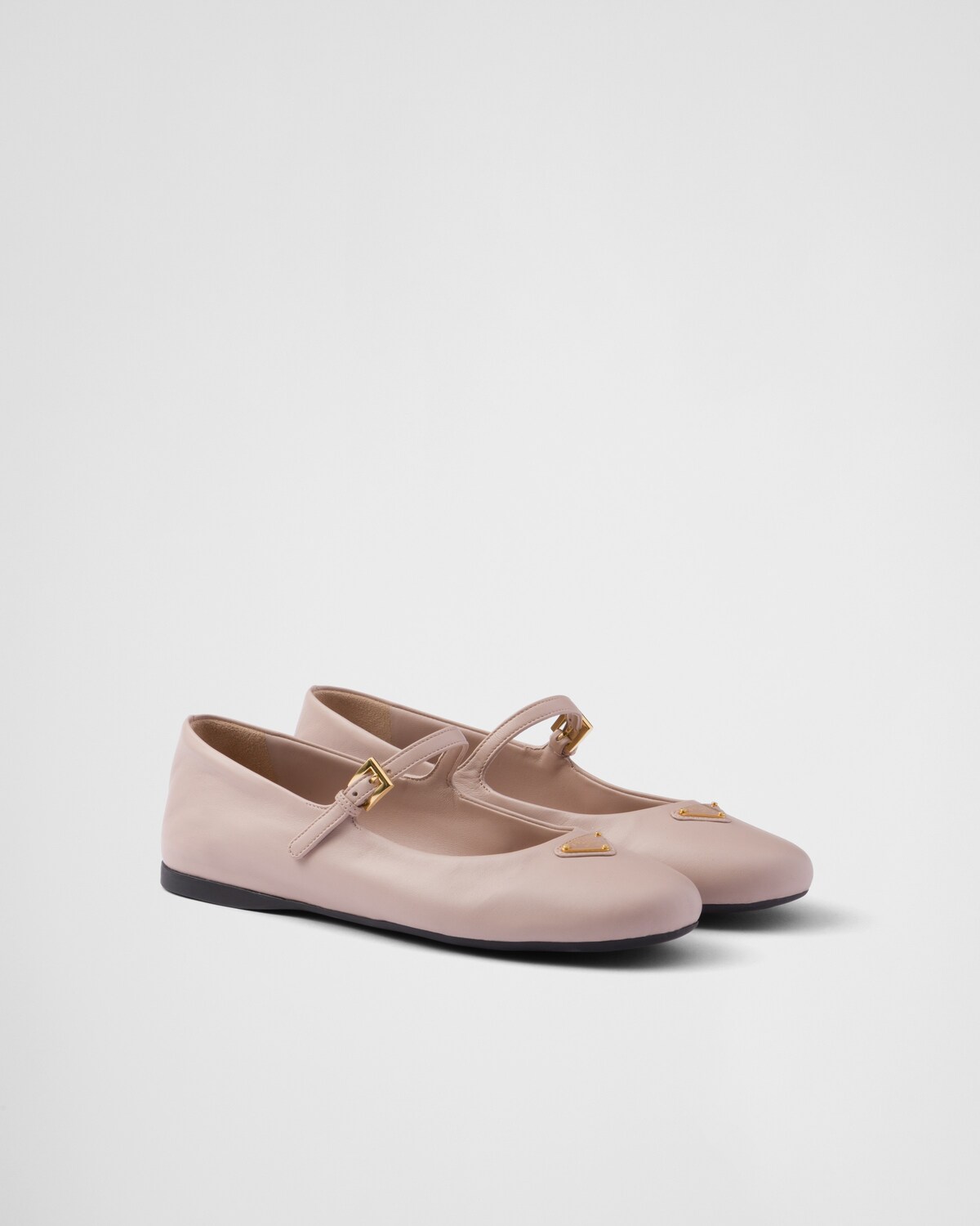 Water Lily Nappa Leather Ballerinas | PRADA