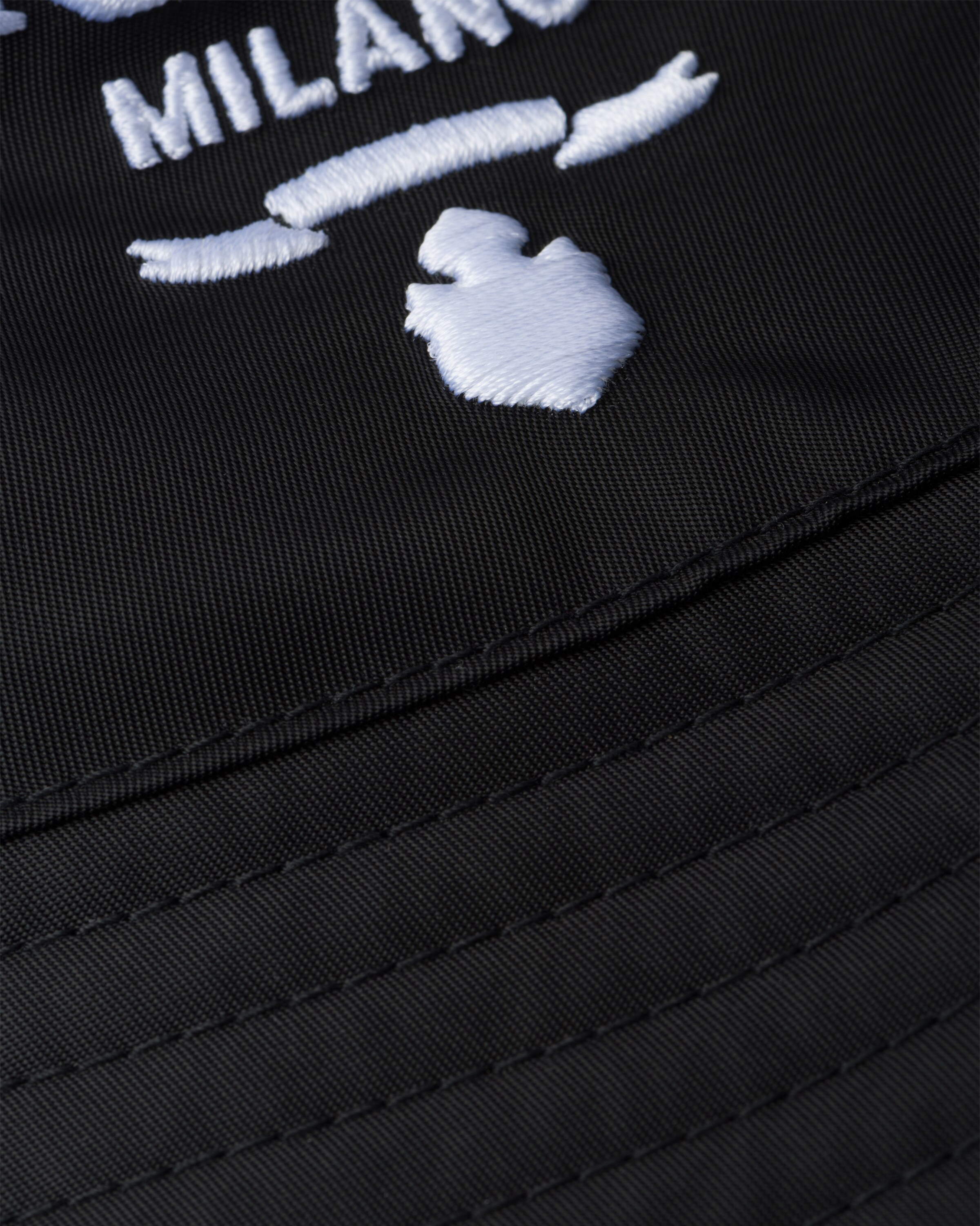 Black/white Re-nylon Bucket Hat | PRADA Black/white Re-nylon Bucket Hat | PRADA