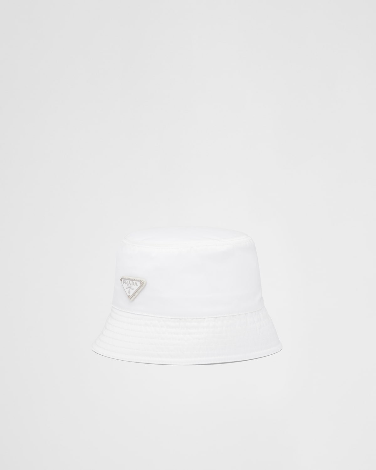 White Re-nylon Bucket Hat | PRADA