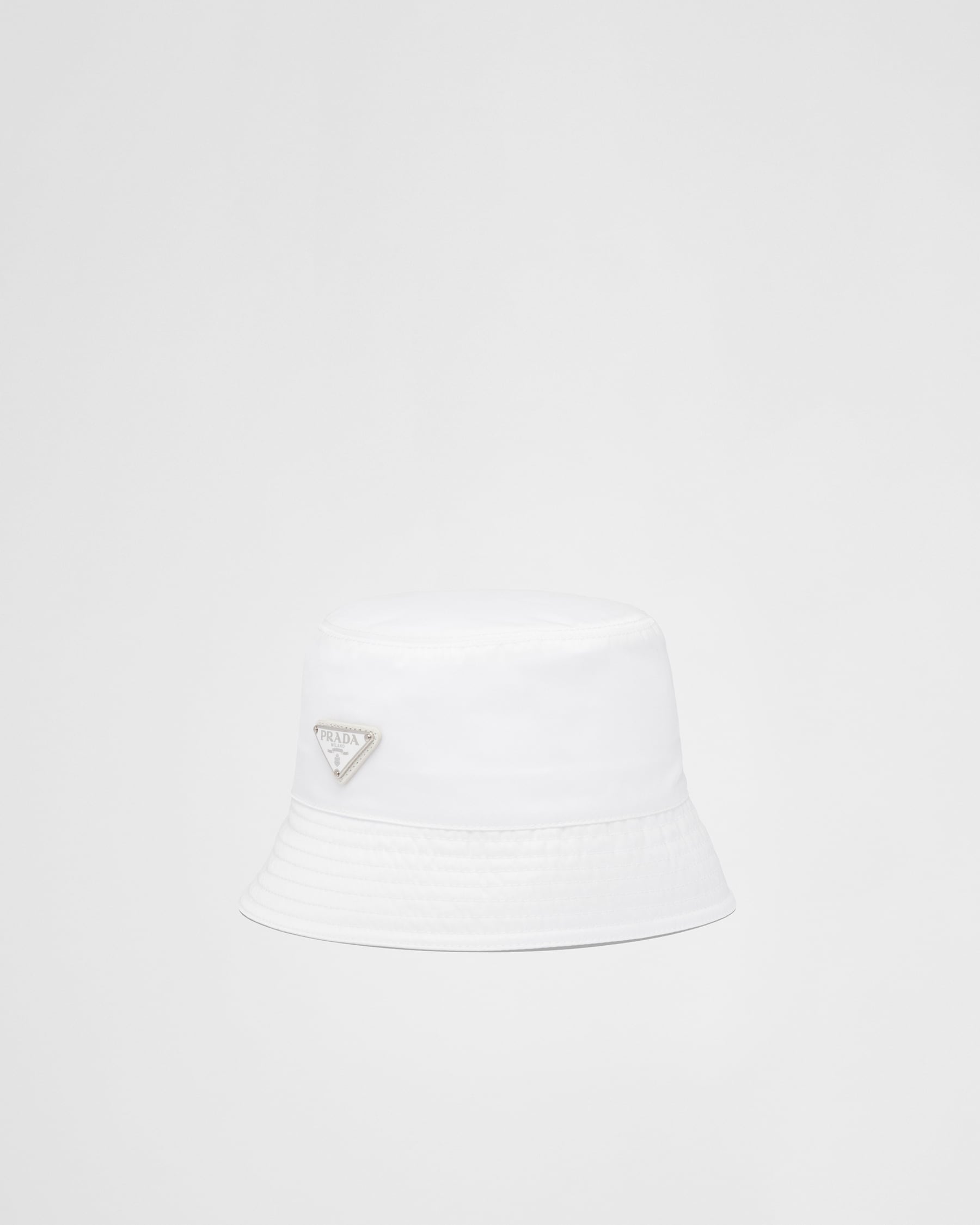 White Re-nylon Bucket Hat | PRADA
