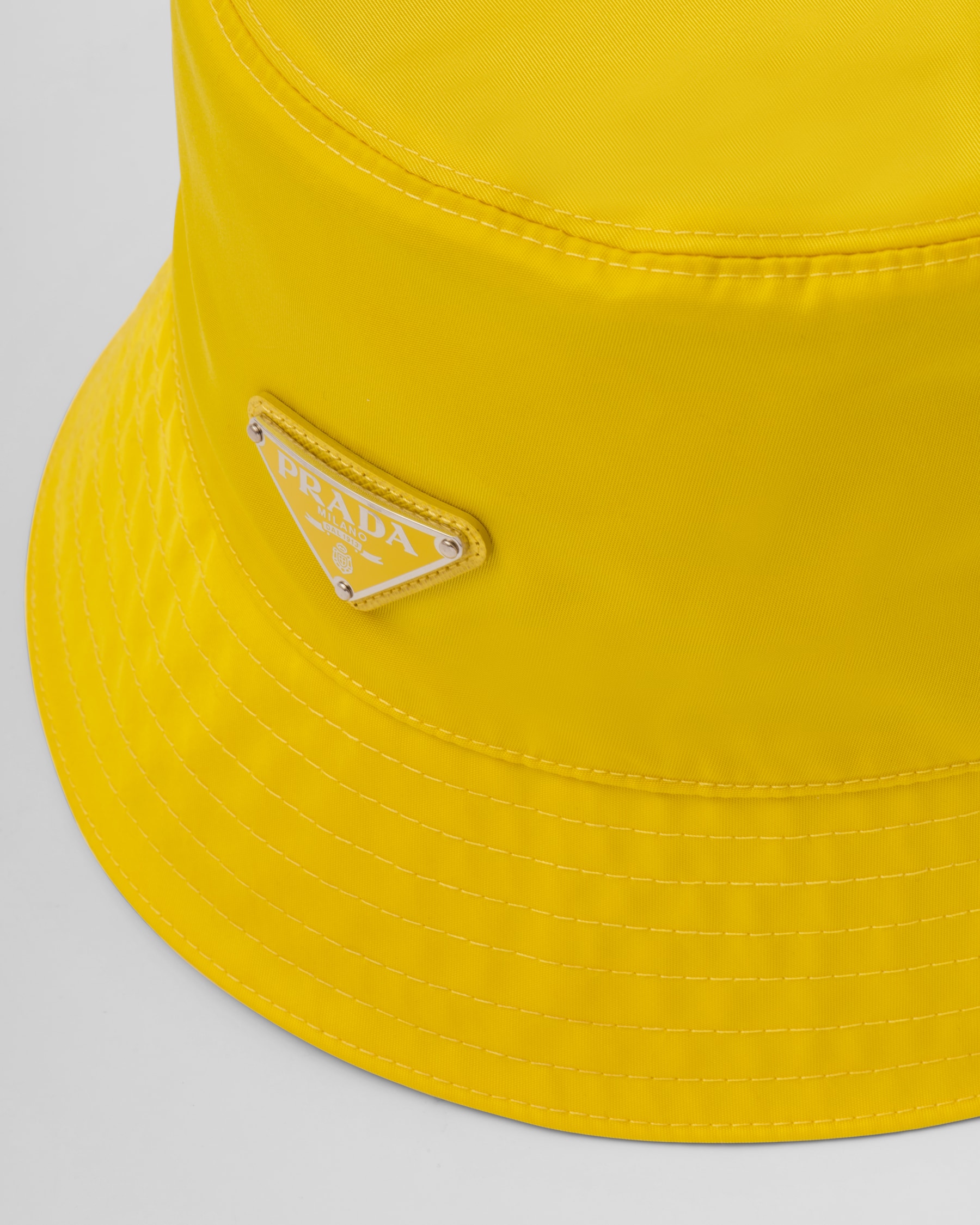 Yellow Re-nylon Bucket Hat | PRADA