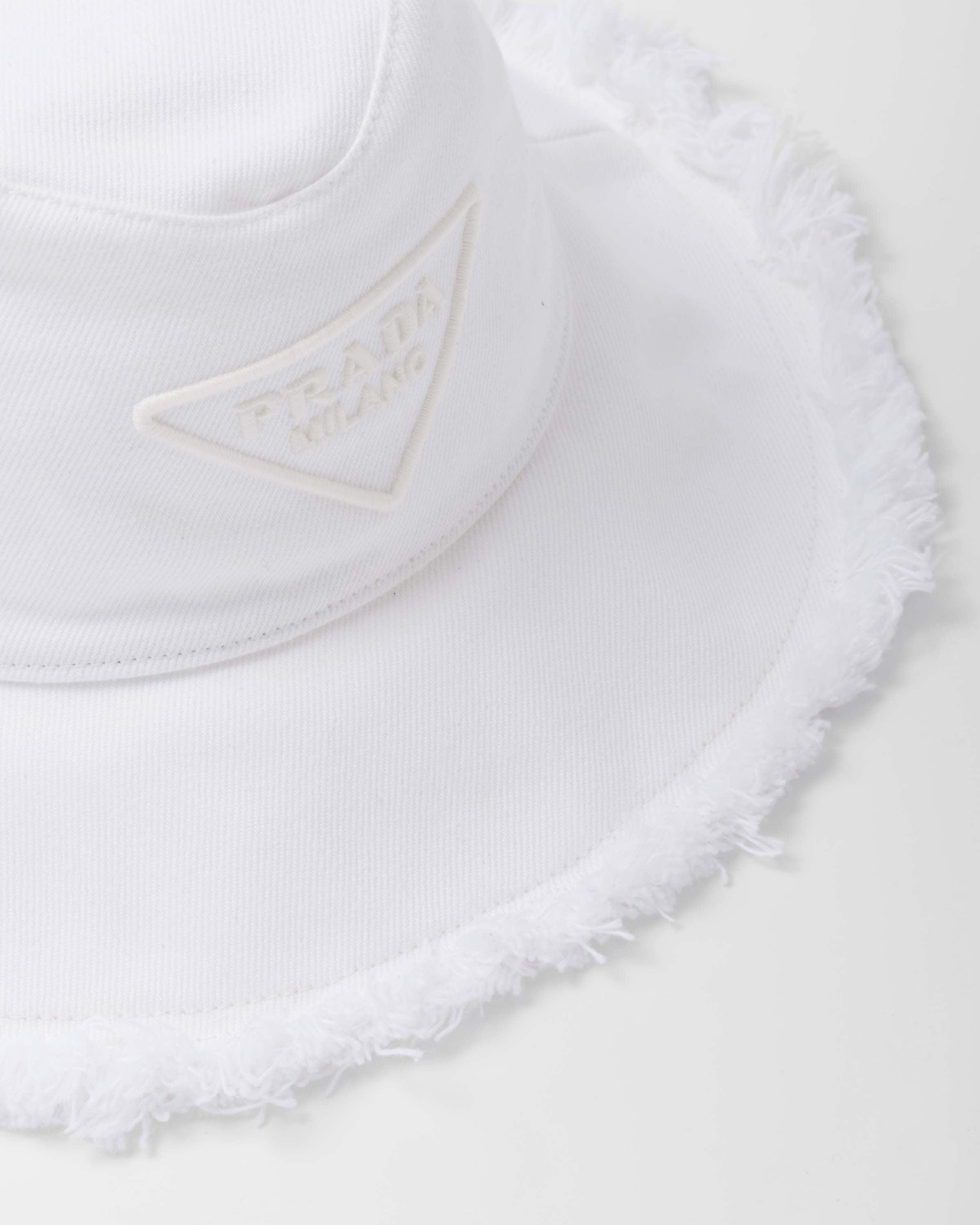 White Drill hat | Prada