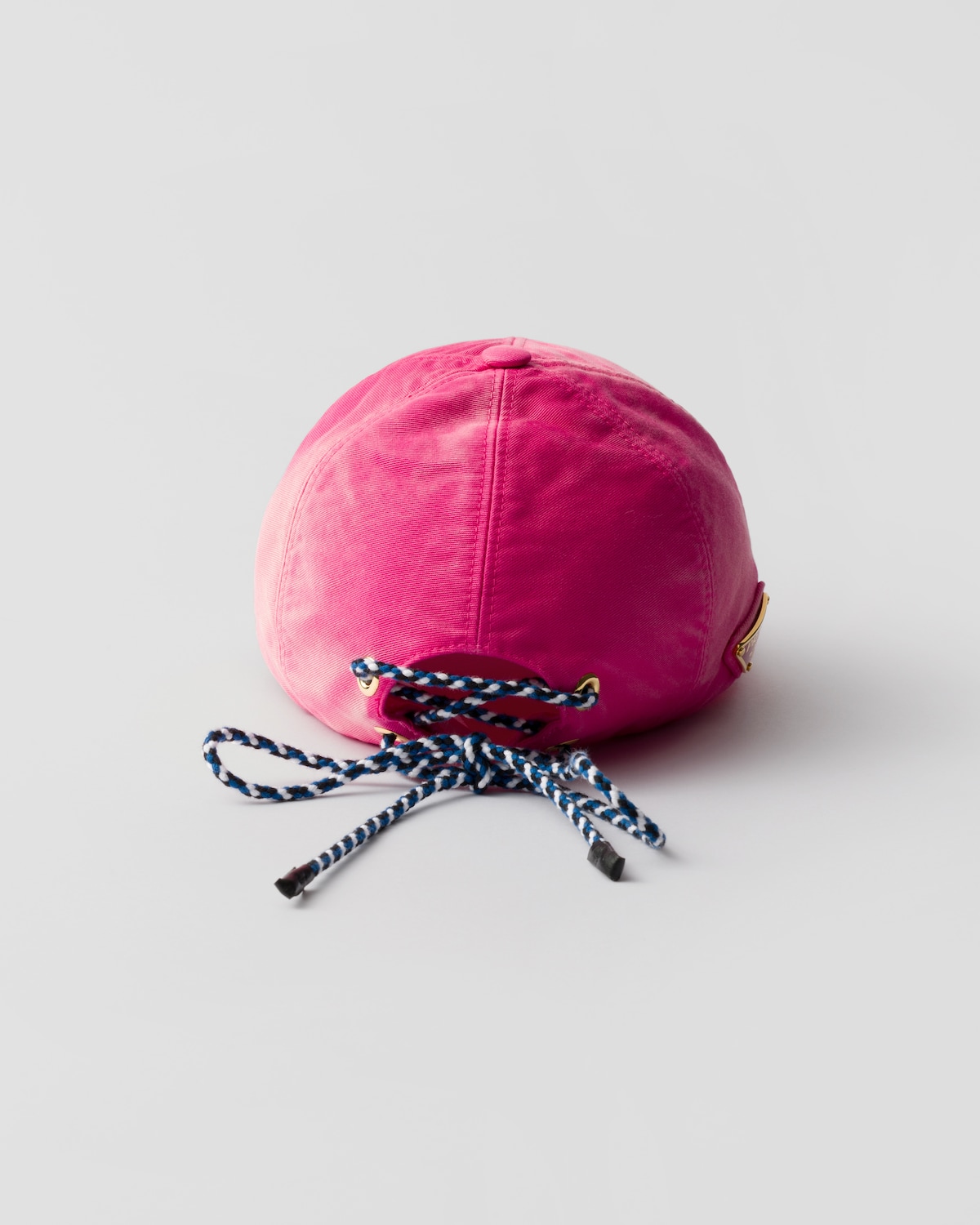 Tamarind Pink Cotton Baseball Cap | PRADA