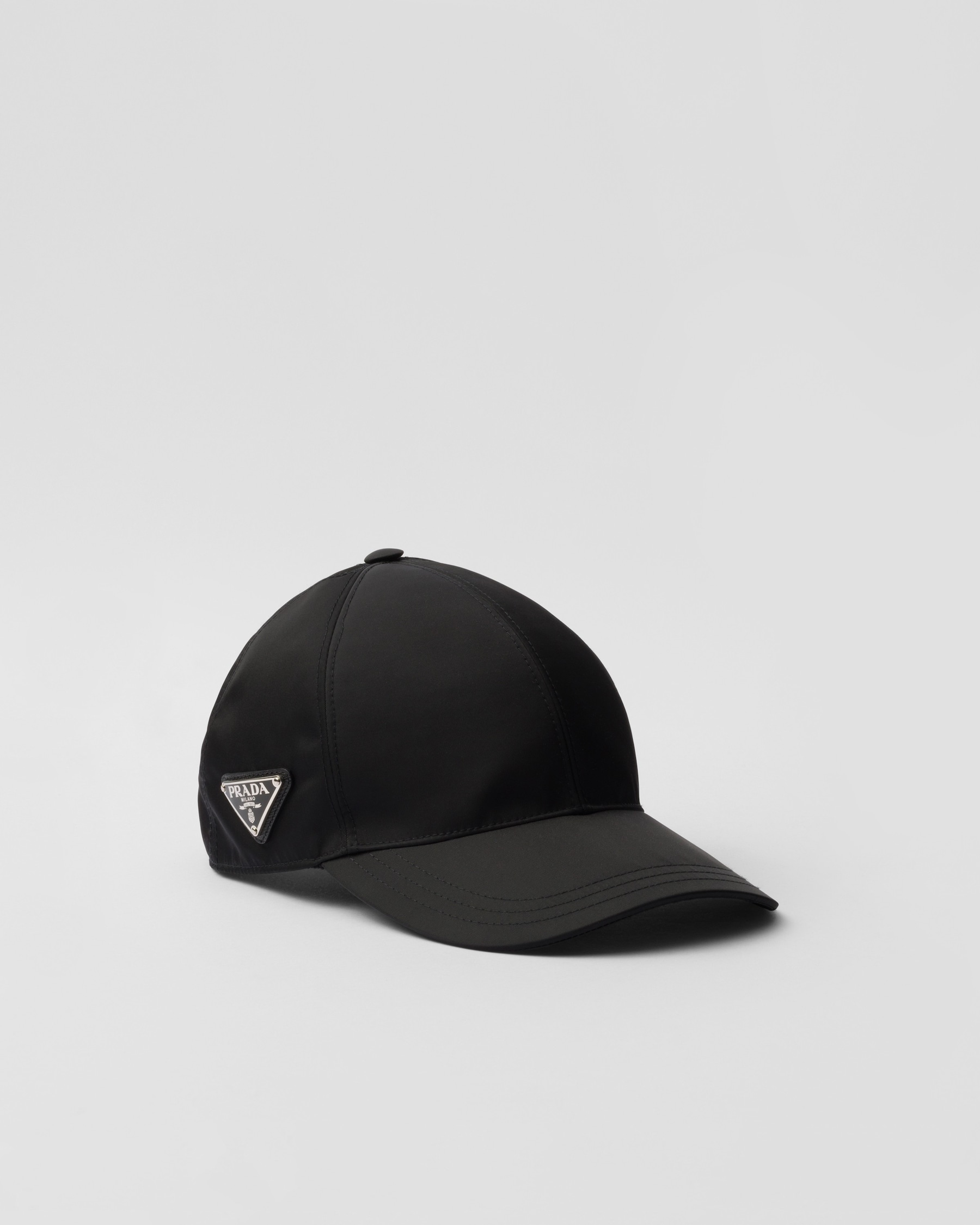 Black Re-nylon Baseball Cap | PRADA