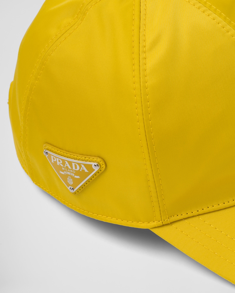 Yellow Re-nylon Baseball Cap | PRADA