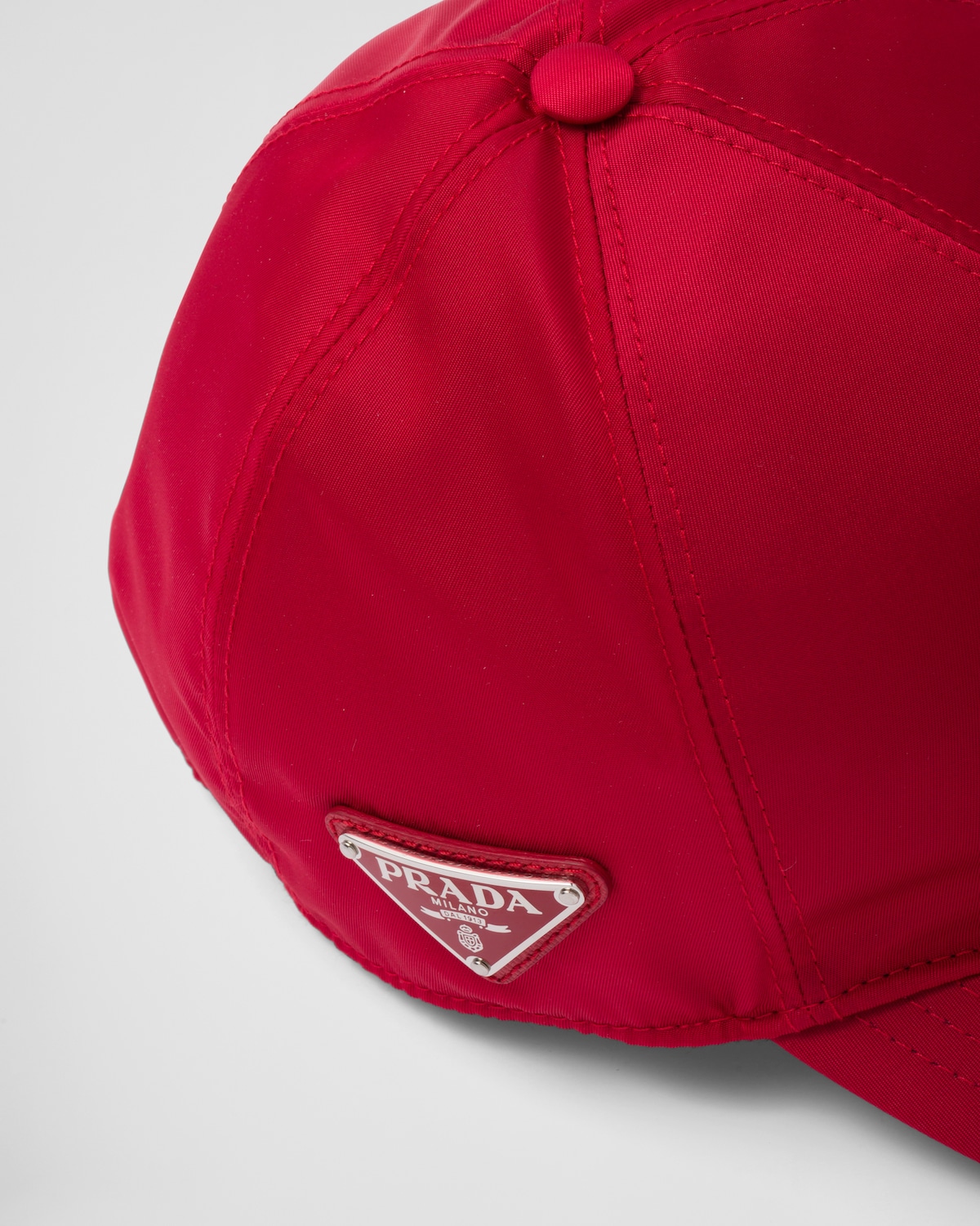 Red Re-nylon Baseball Cap | PRADA