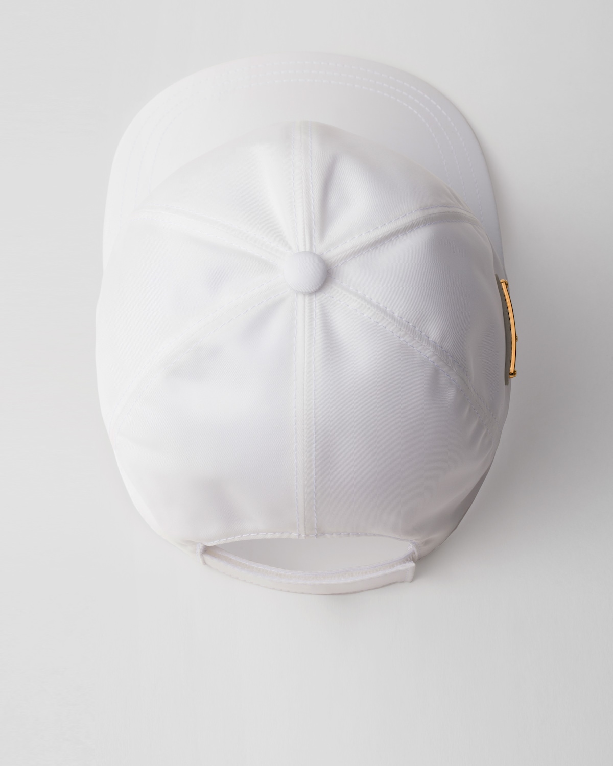 White Re-nylon Baseball Cap | PRADA