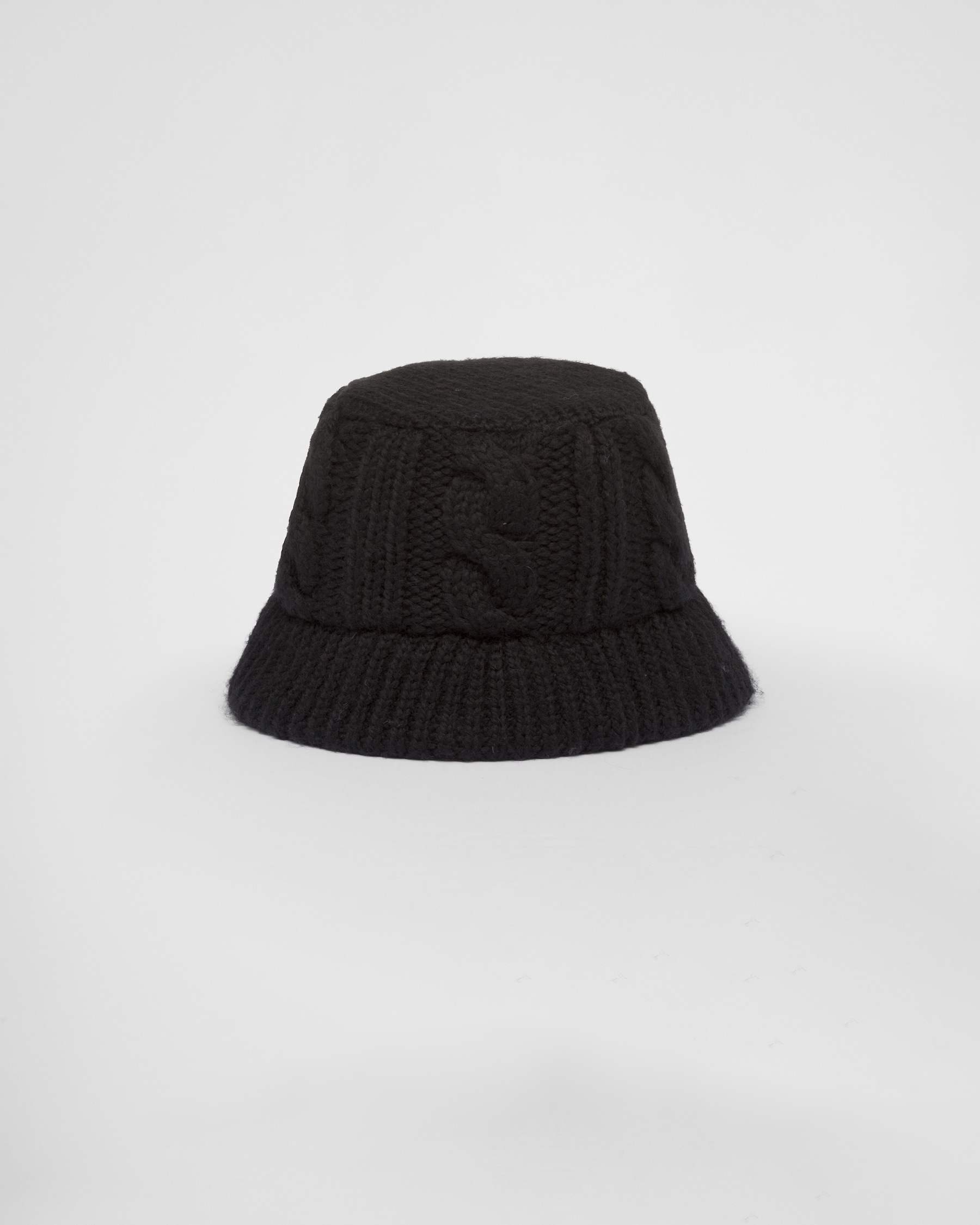 Black Wool Bucket Hat | PRADA