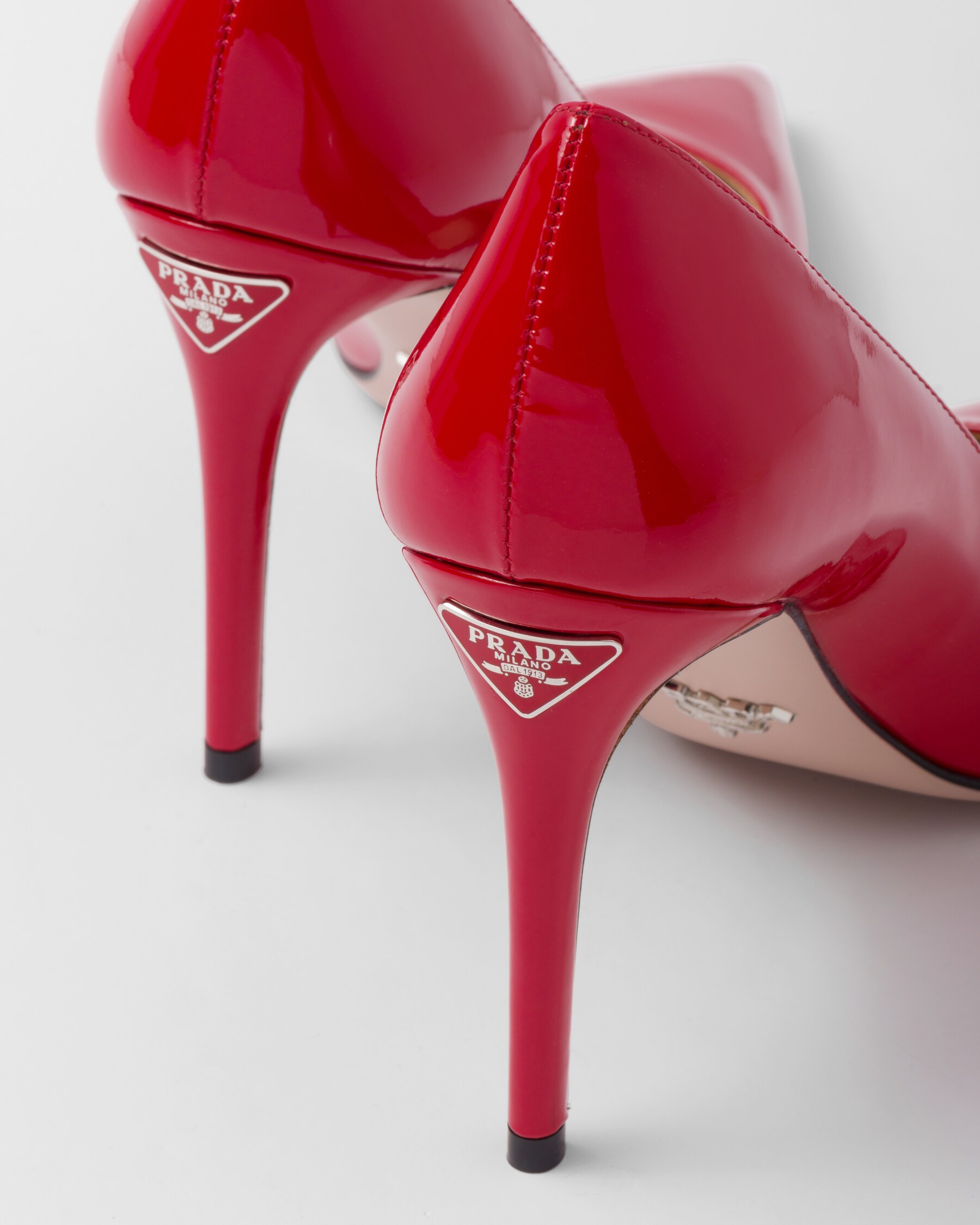 Red Patent Leather Pumps | PRADA