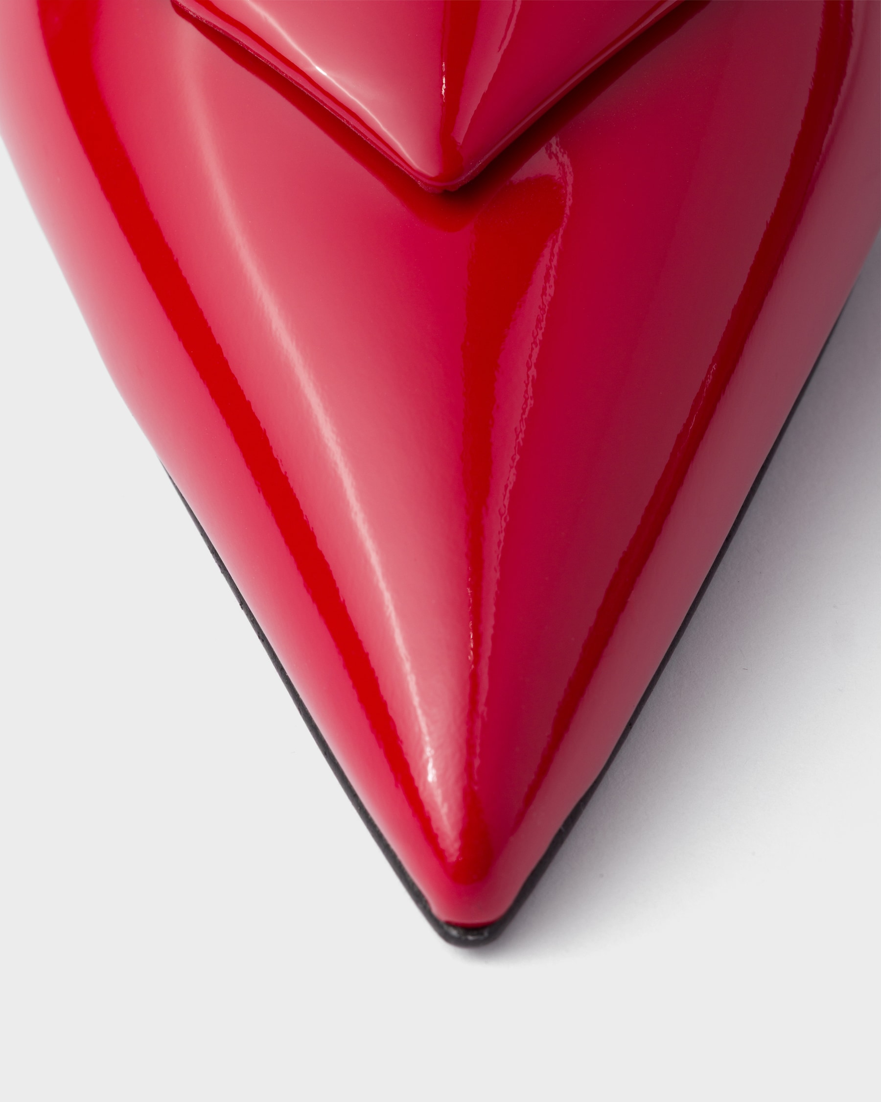 Red Patent Leather Slingback Pumps | PRADA - United States