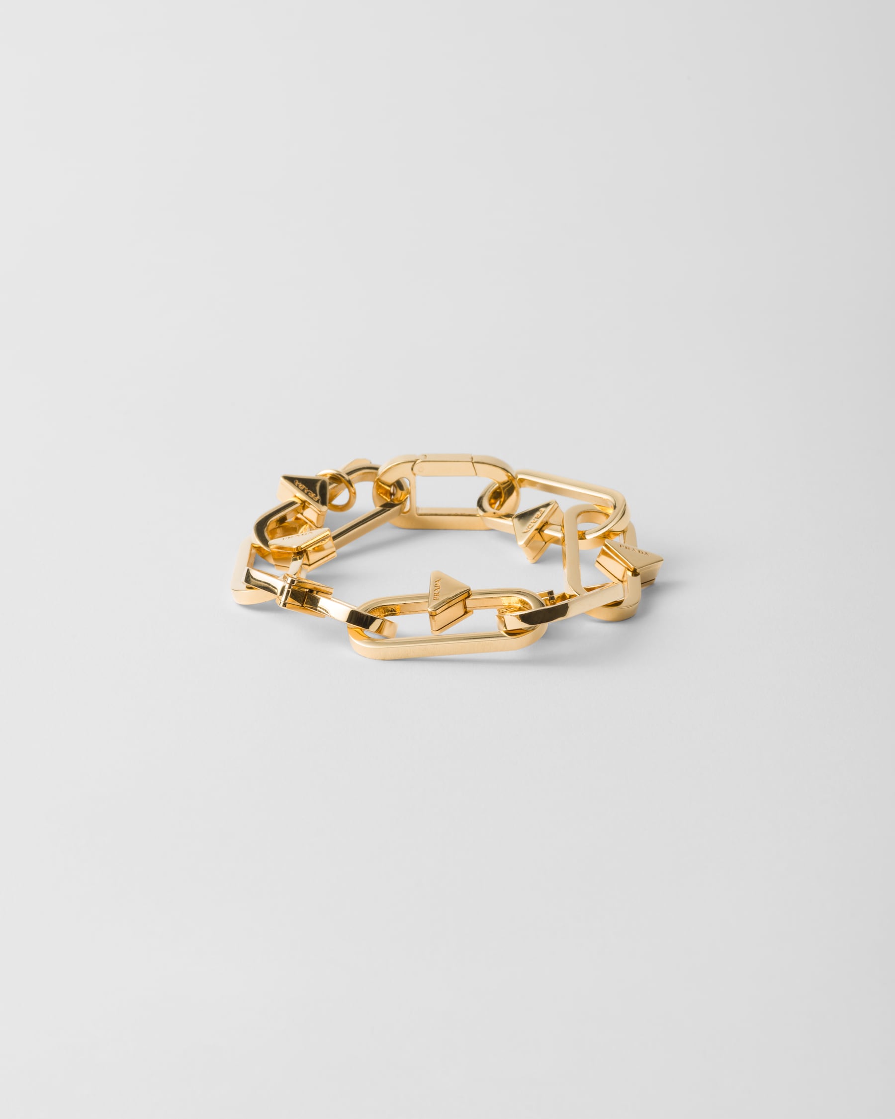 Gold Metal Bracelet | PRADA
