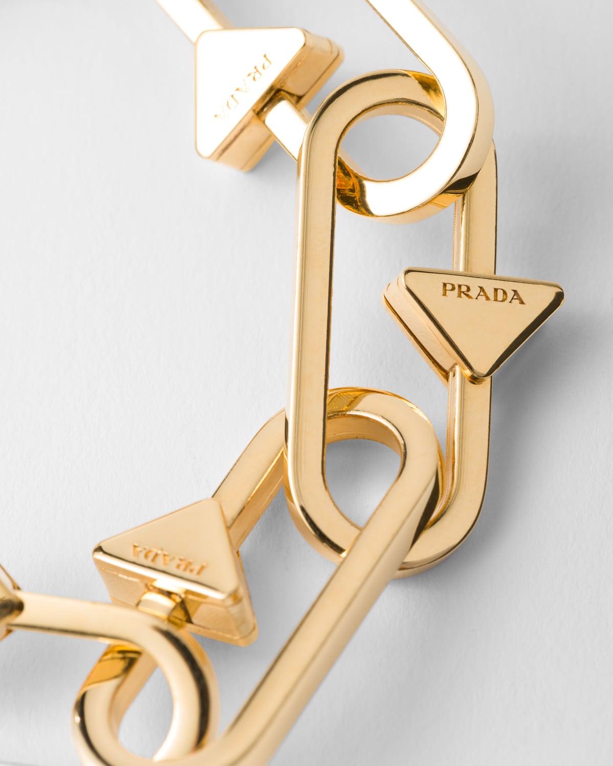Gold Metal Bracelet | PRADA