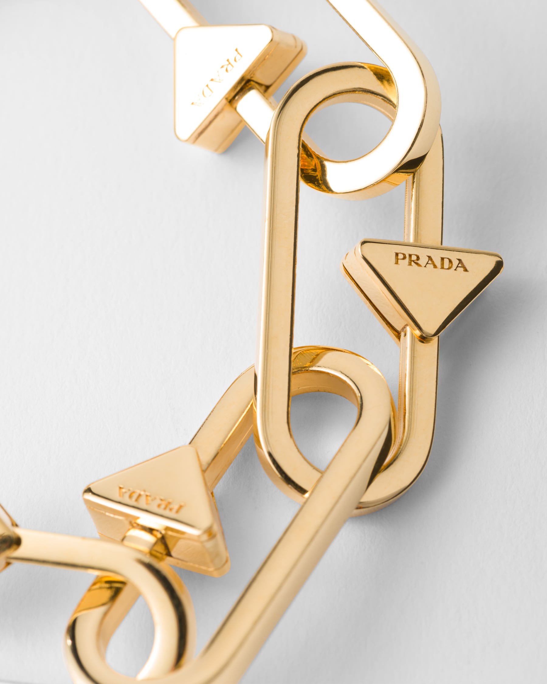 Gold Metal Bracelet | PRADA