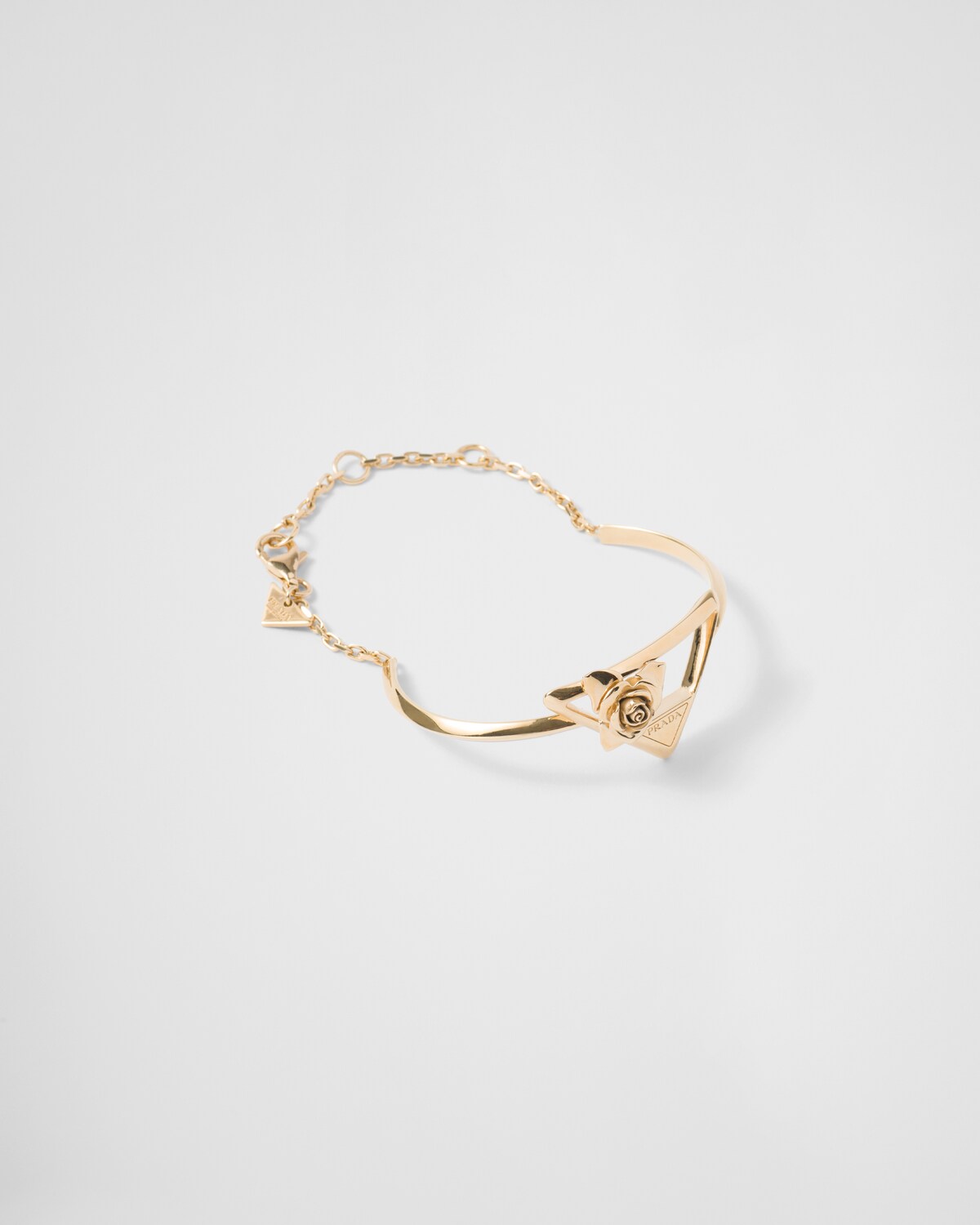 Gold Metal Bracelet | PRADA
