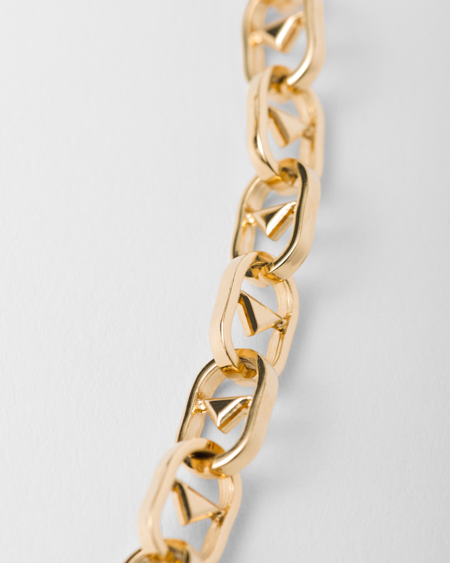 Gold Metal Necklace | PRADA