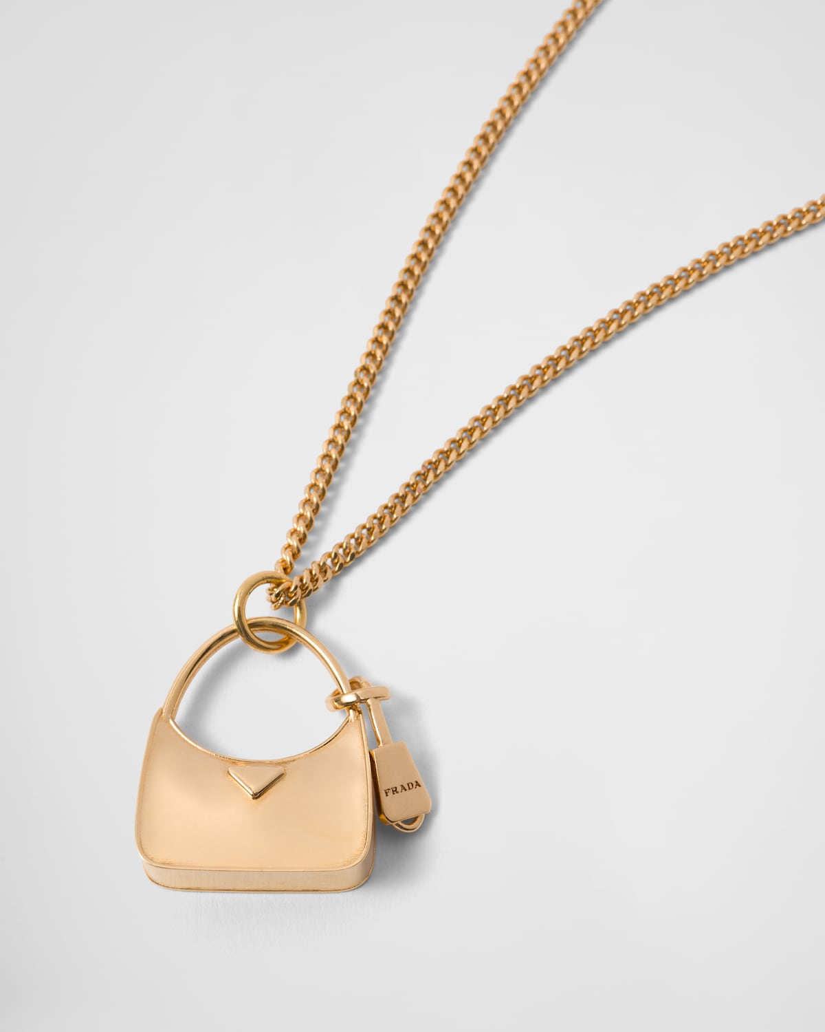Gold Metal Necklace | PRADA
