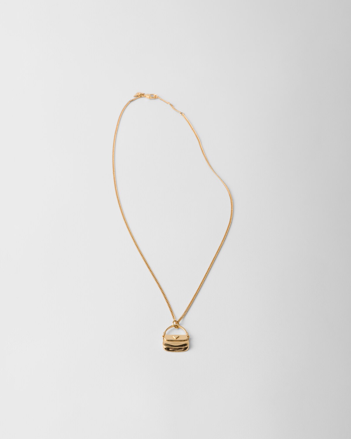 Gold Metal Necklace | PRADA