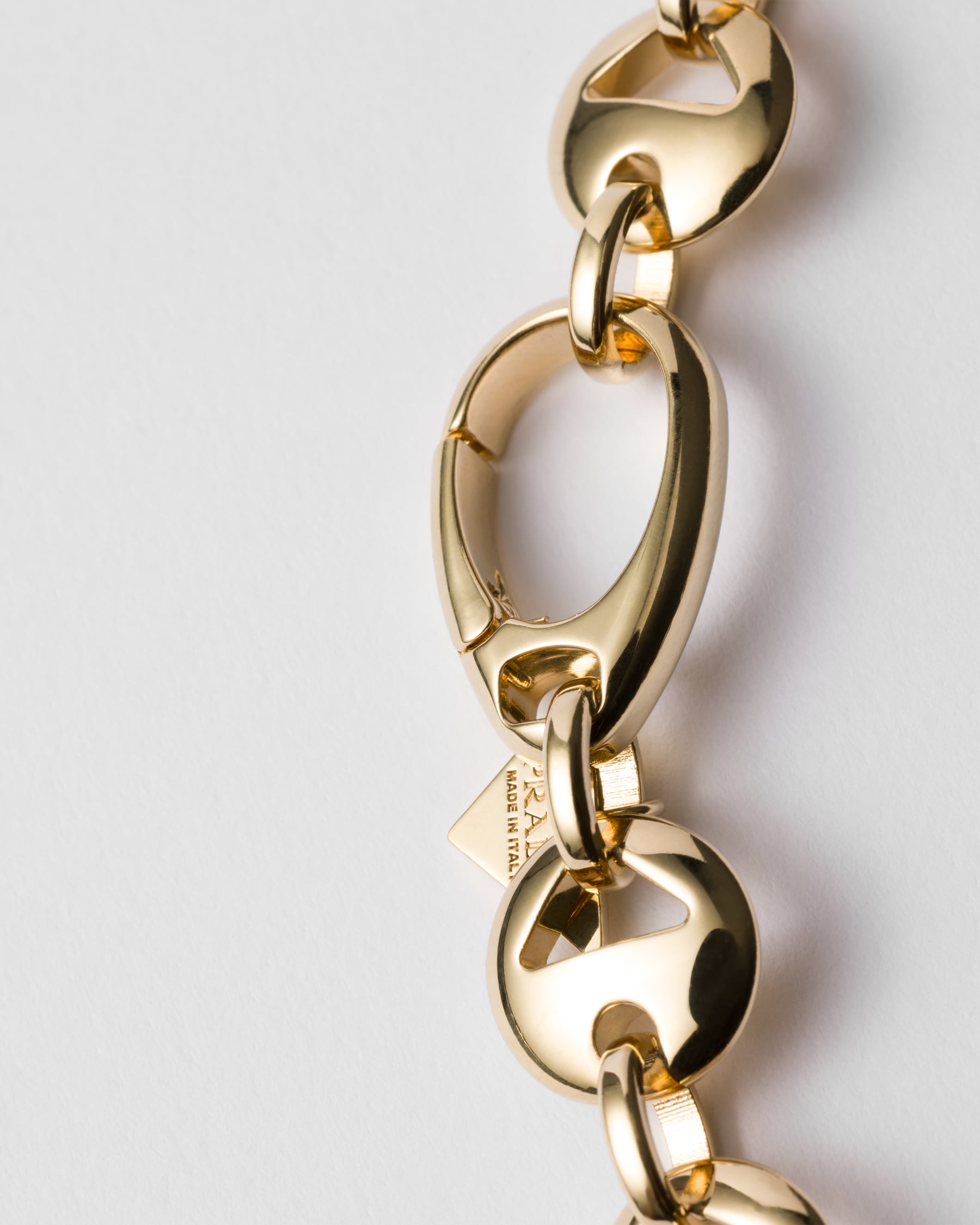 Gold Metal Necklace | PRADA