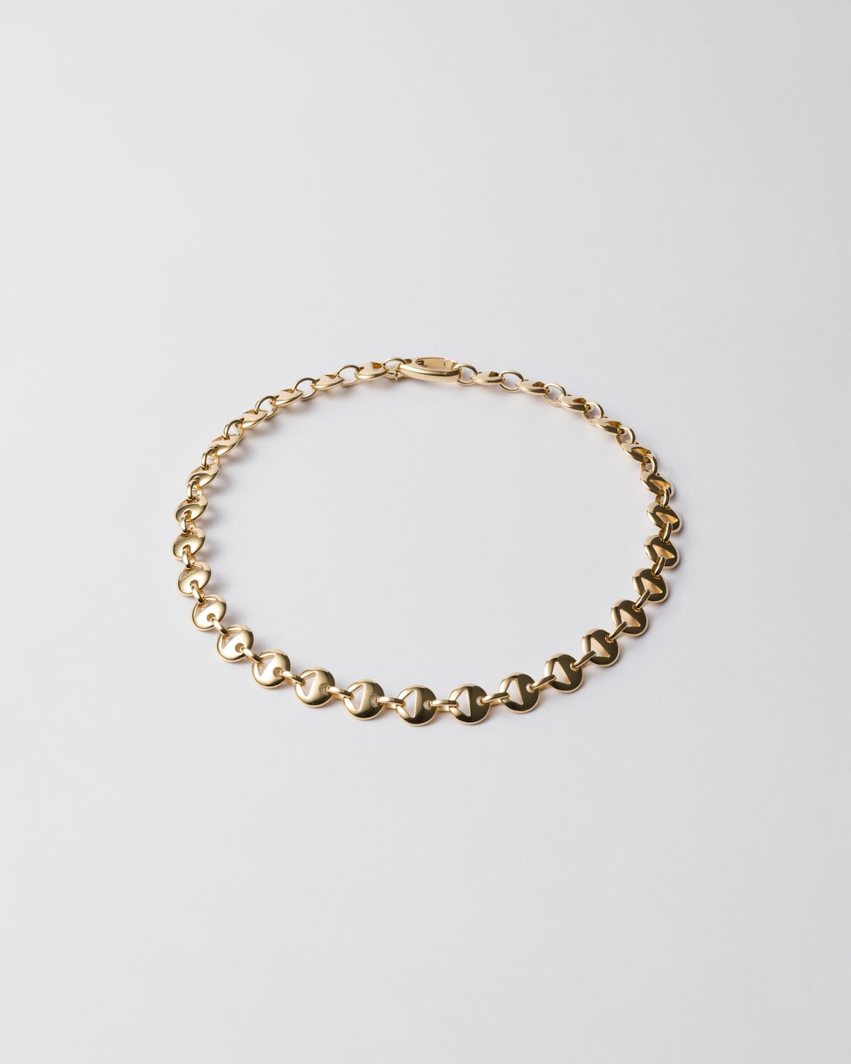 Gold Metal Necklace | PRADA