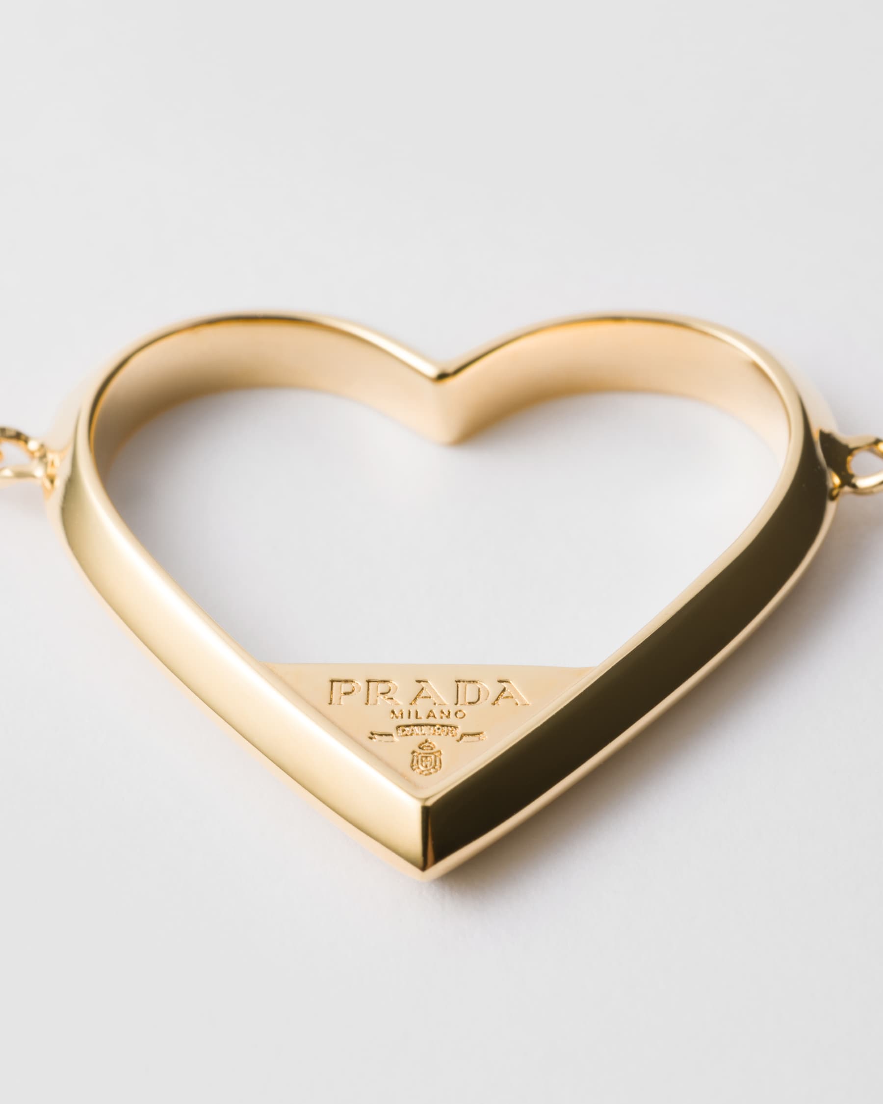 Gold Metal Necklace | PRADA