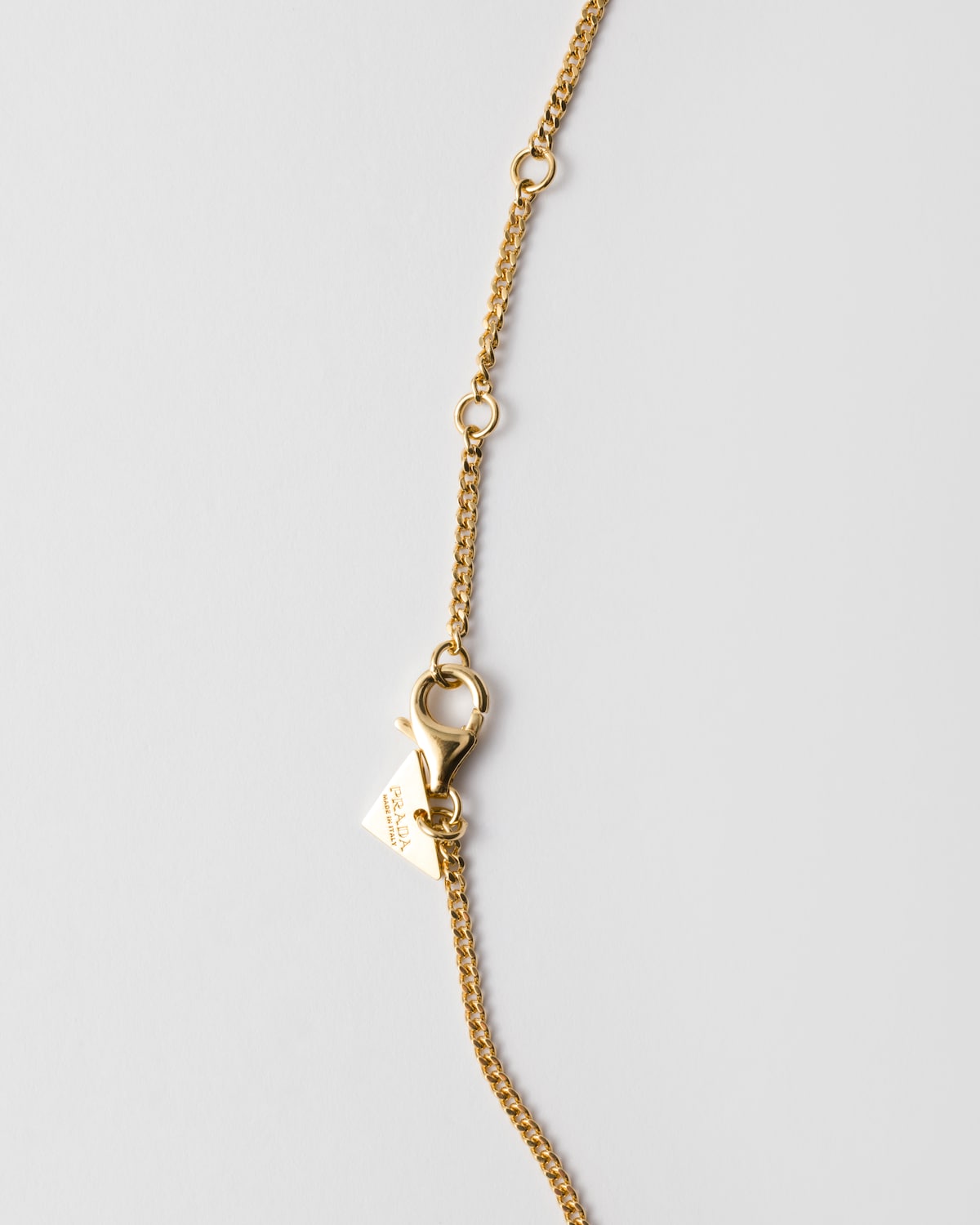 Gold Metal Necklace | PRADA